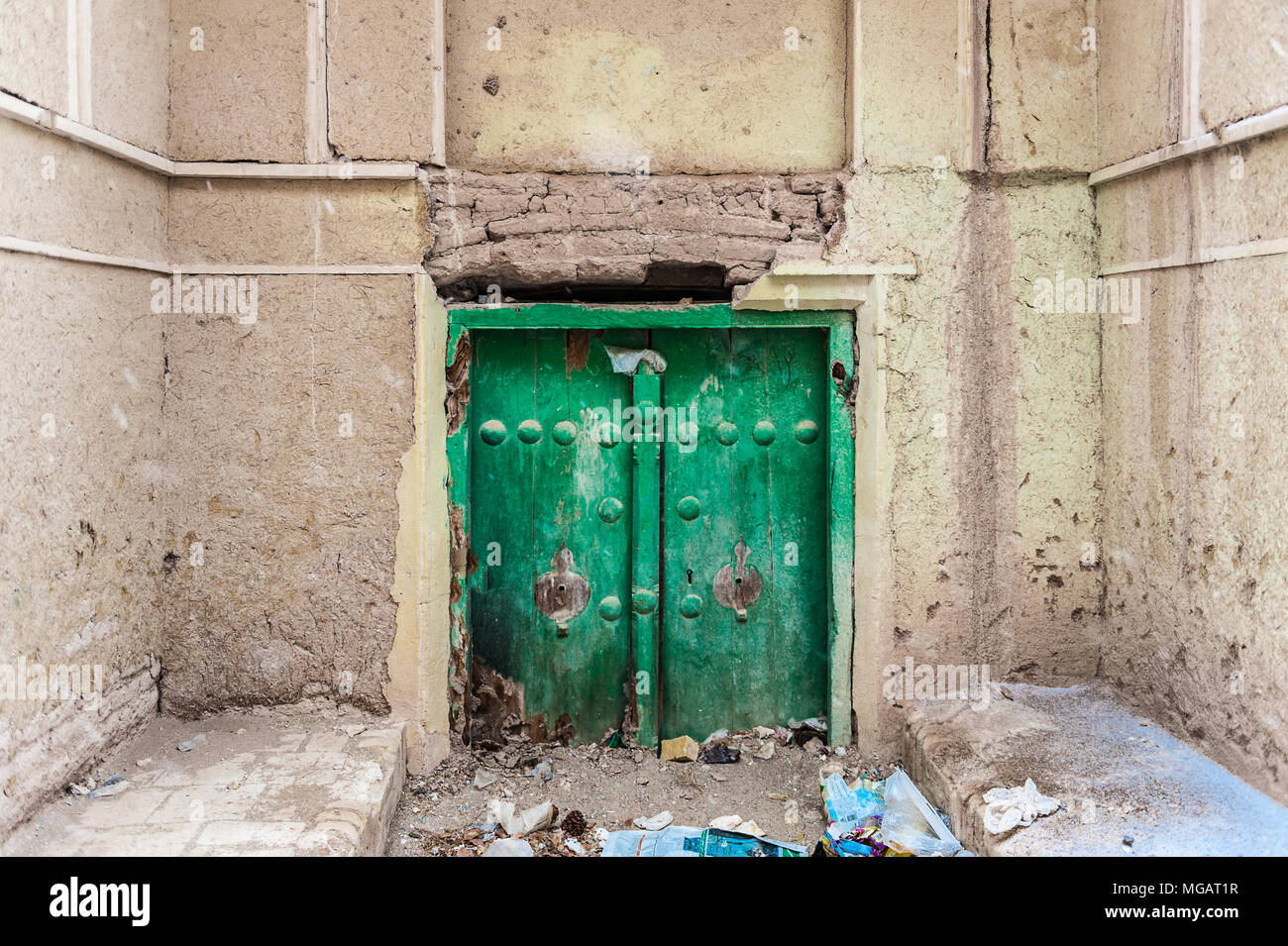 Jameh Mosque of Nain, the grand, congregational mosque of Nain city ...