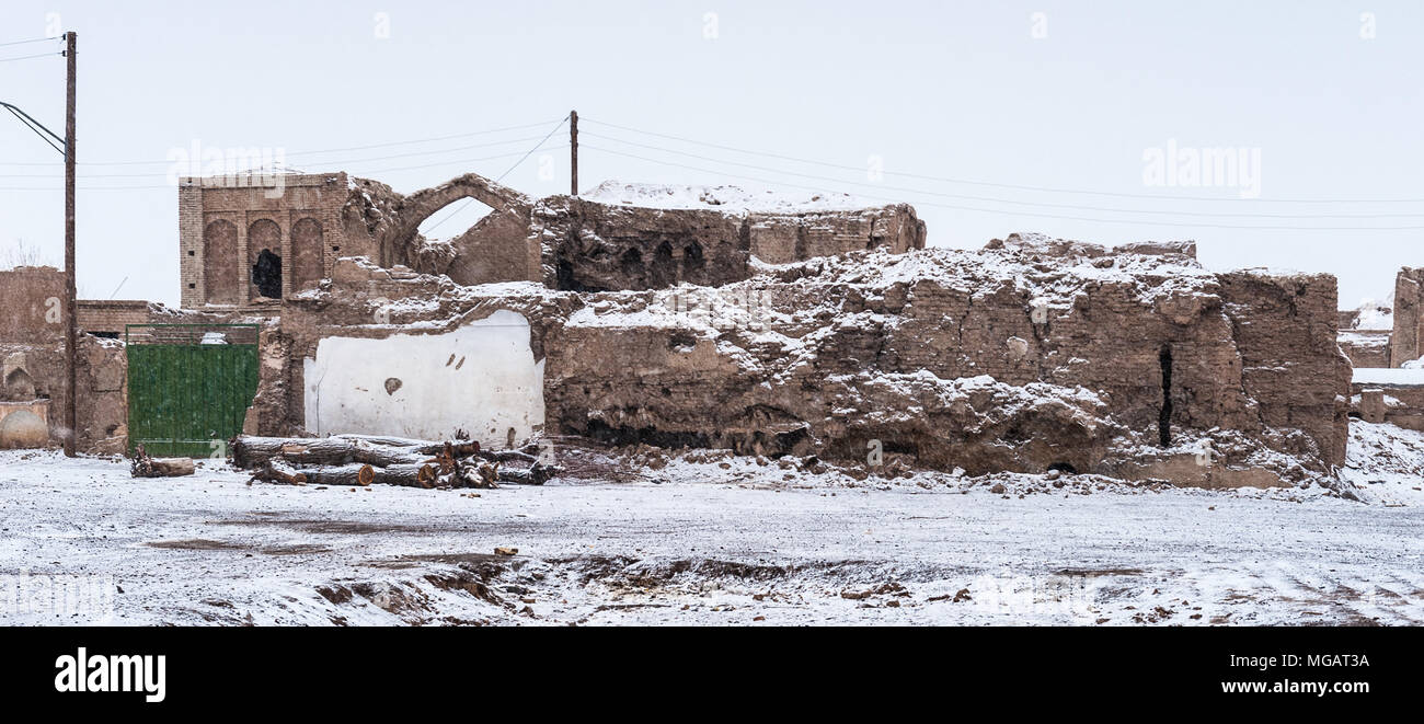 Ruins of the ancient of Nain, Isfahan province, Iran Stock Photo - Alamy