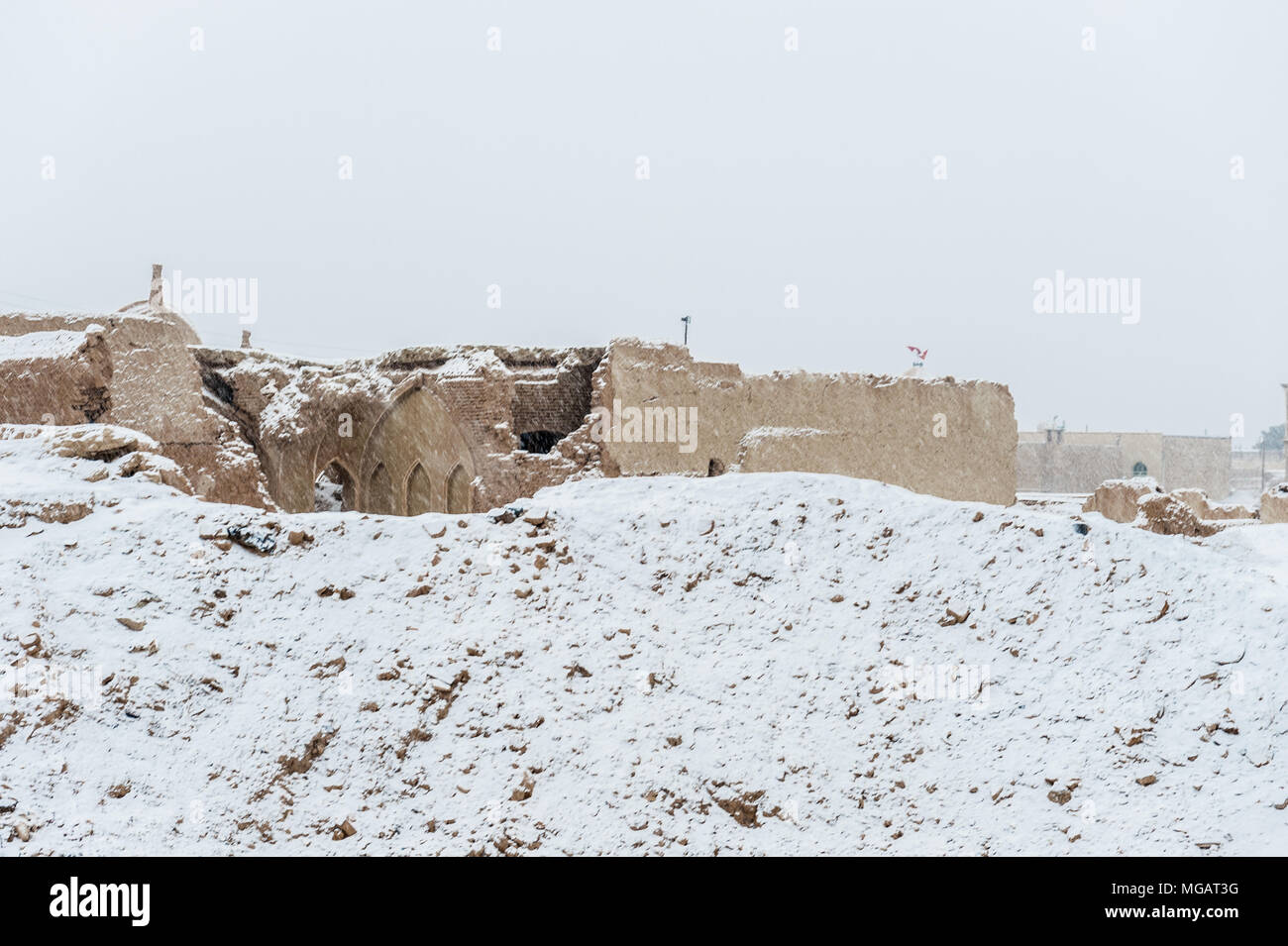 Ruins of the ancient of Nain, Isfahan province, Iran Stock Photo - Alamy