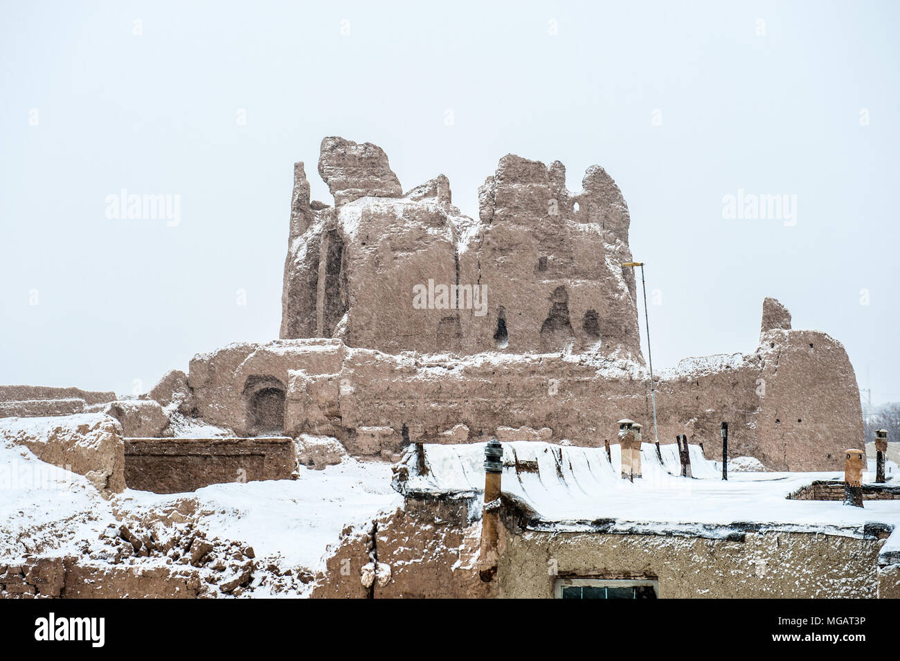 Ruins of the ancient of Nain, Isfahan province, Iran Stock Photo - Alamy
