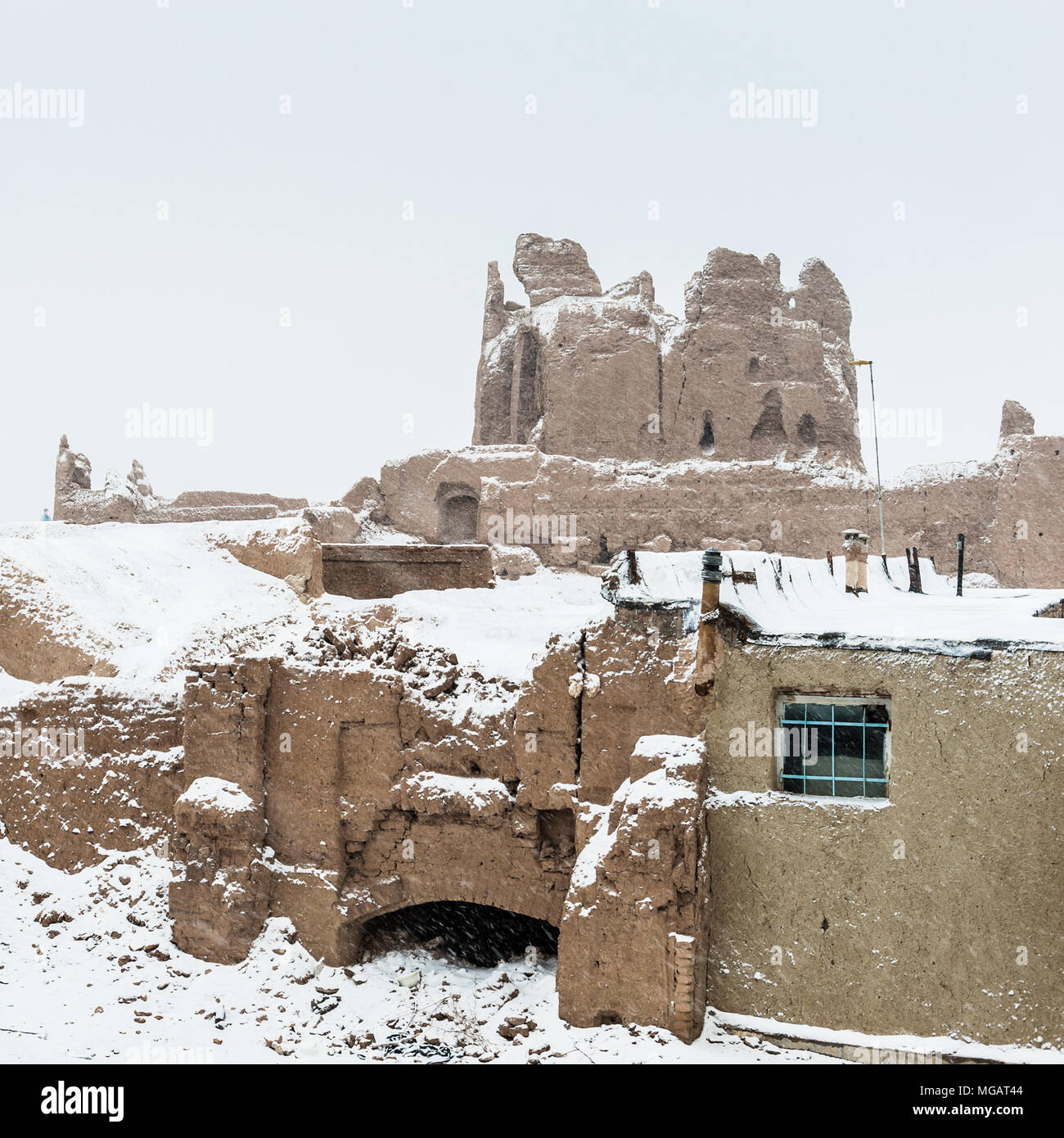 Ruins of the ancient of Nain, Isfahan province, Iran Stock Photo - Alamy