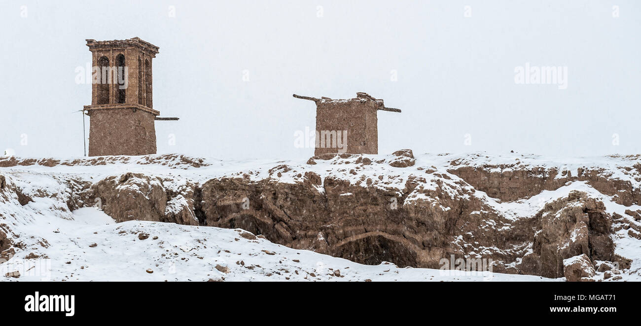 Old city of Nain in Iran in winter Stock Photo - Alamy