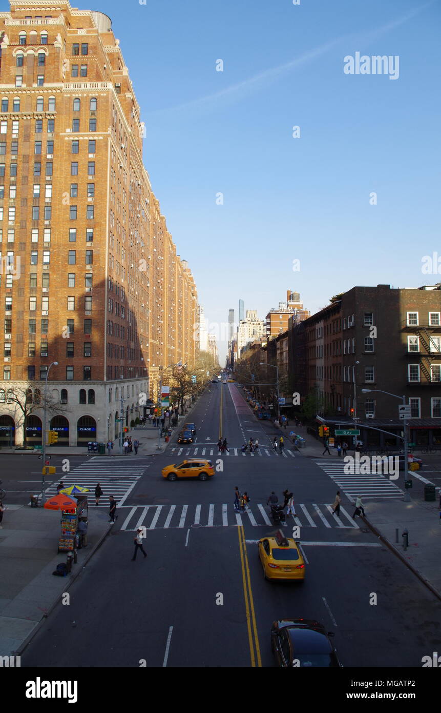 NYC street view Stock Photo - Alamy