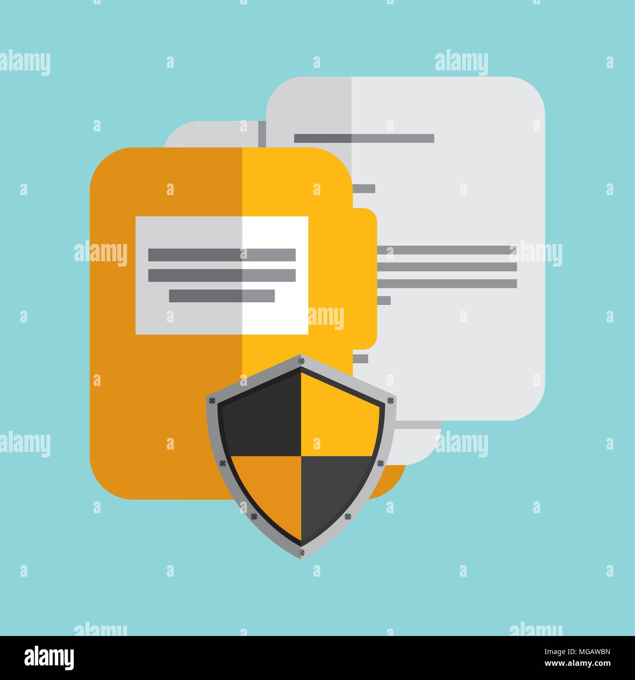 security system design, vector illustration eps10 graphic Stock Vector ...