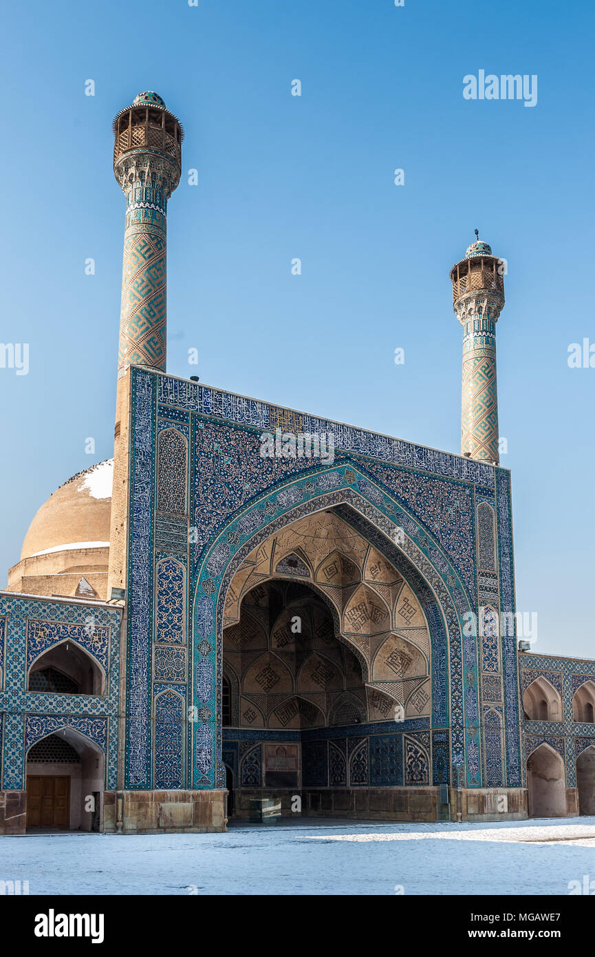 The grand mosque of isfahan hi-res stock photography and images - Alamy