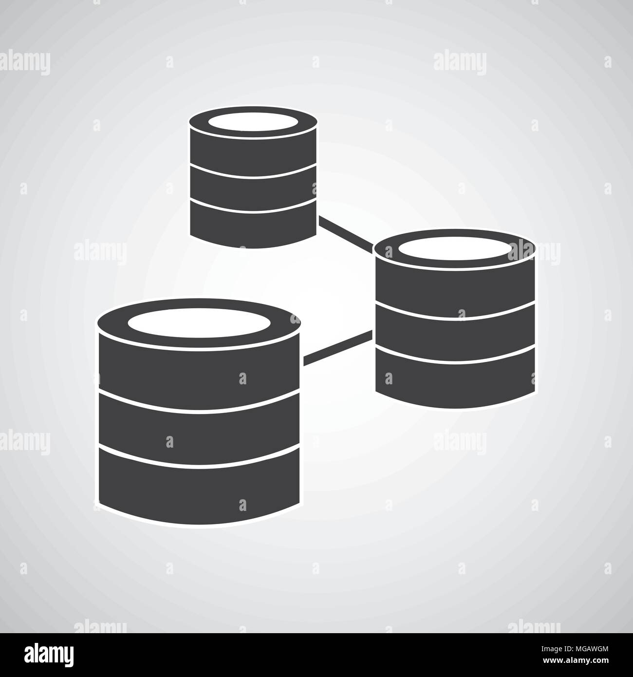data center design, vector illustration eps10 graphic Stock Vector ...