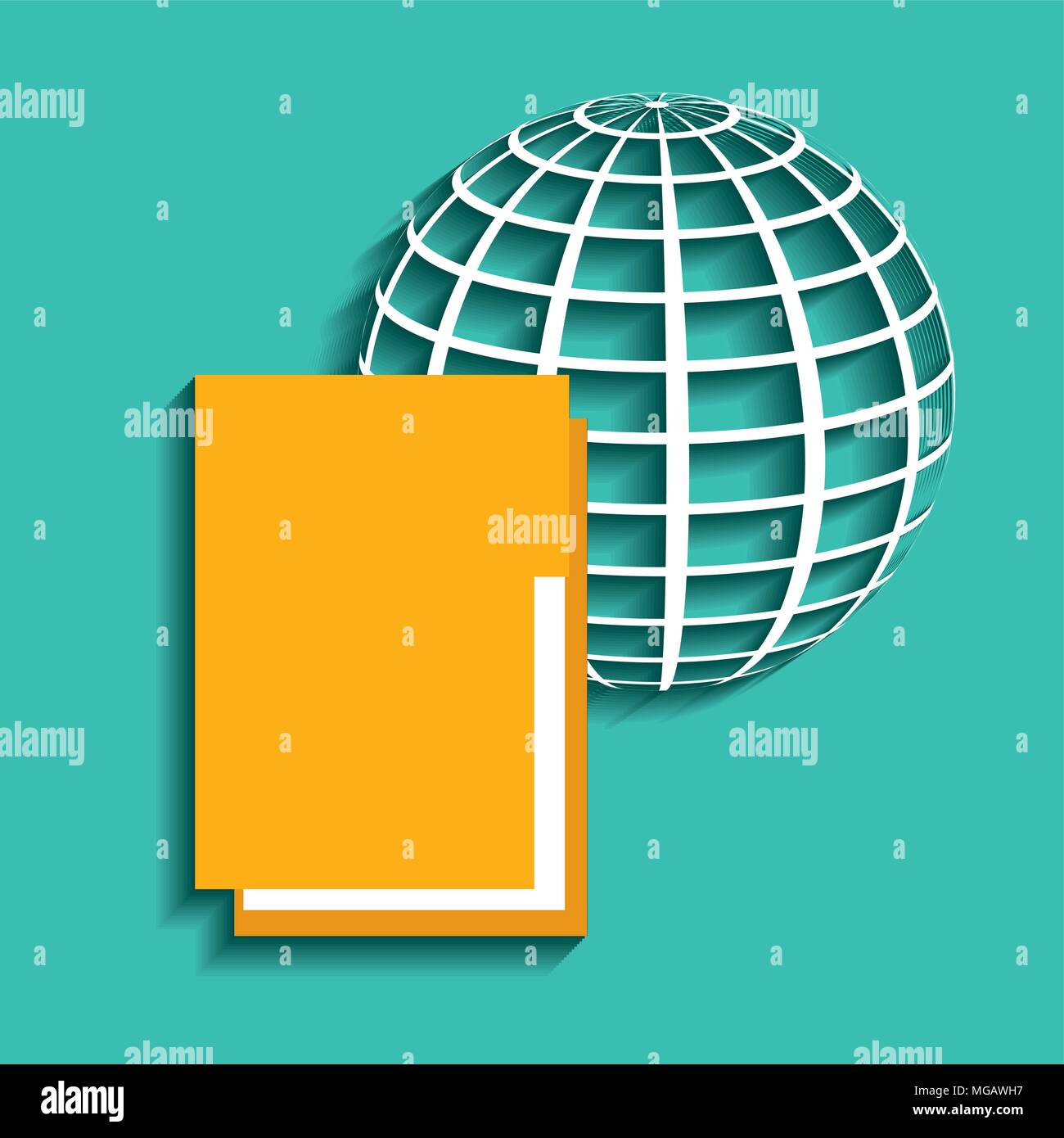 data center design, vector illustration eps10 graphic Stock Vector ...