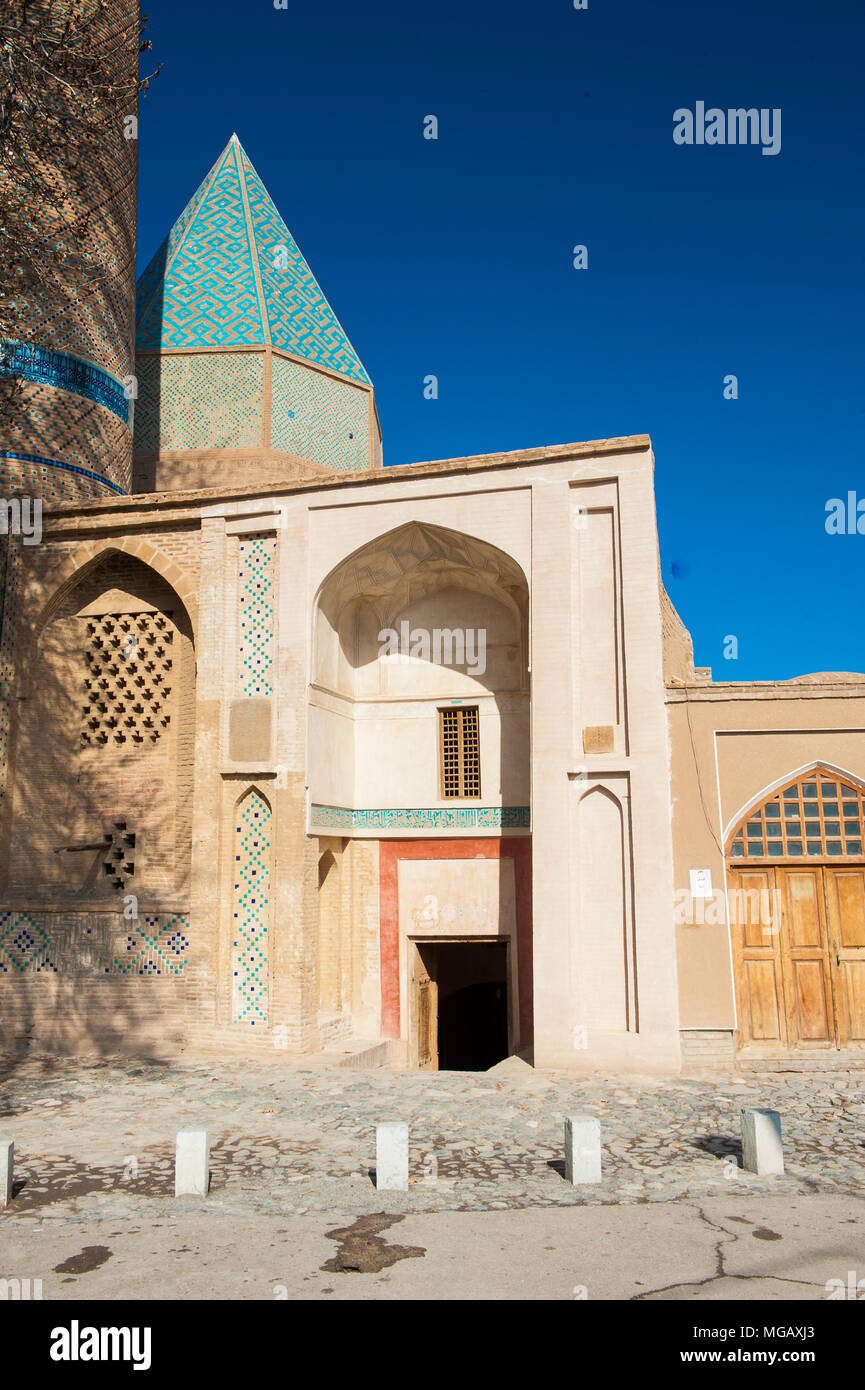 Jameh Mosque of Natanz, Iran. Also Tomb of Abd al Samad Stock Photo - Alamy