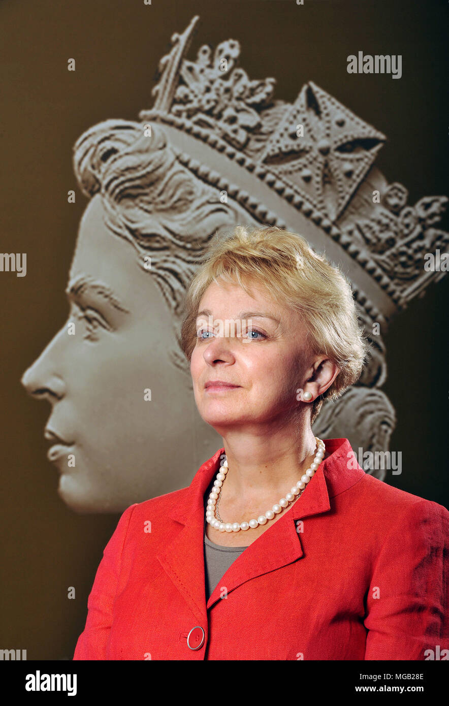 Moya Greene, Chief Executive of the Royal Mail, photographed in their ...