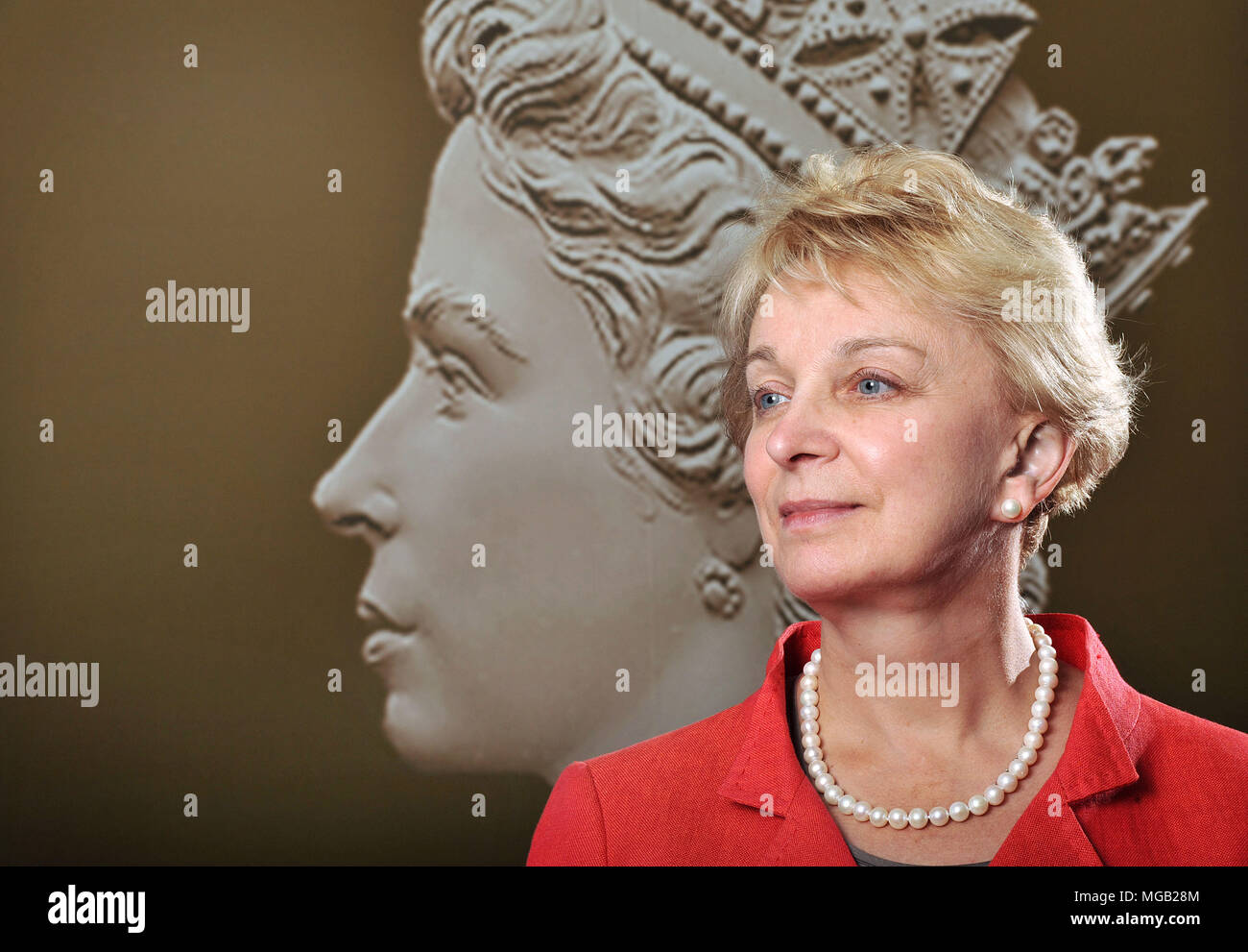 Moya Greene, Chief Executive of the Royal Mail, photographed in their ...