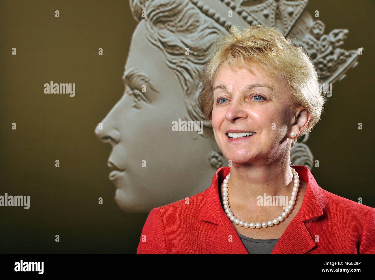 Moya Greene, Chief Executive of the Royal Mail, photographed in their ...