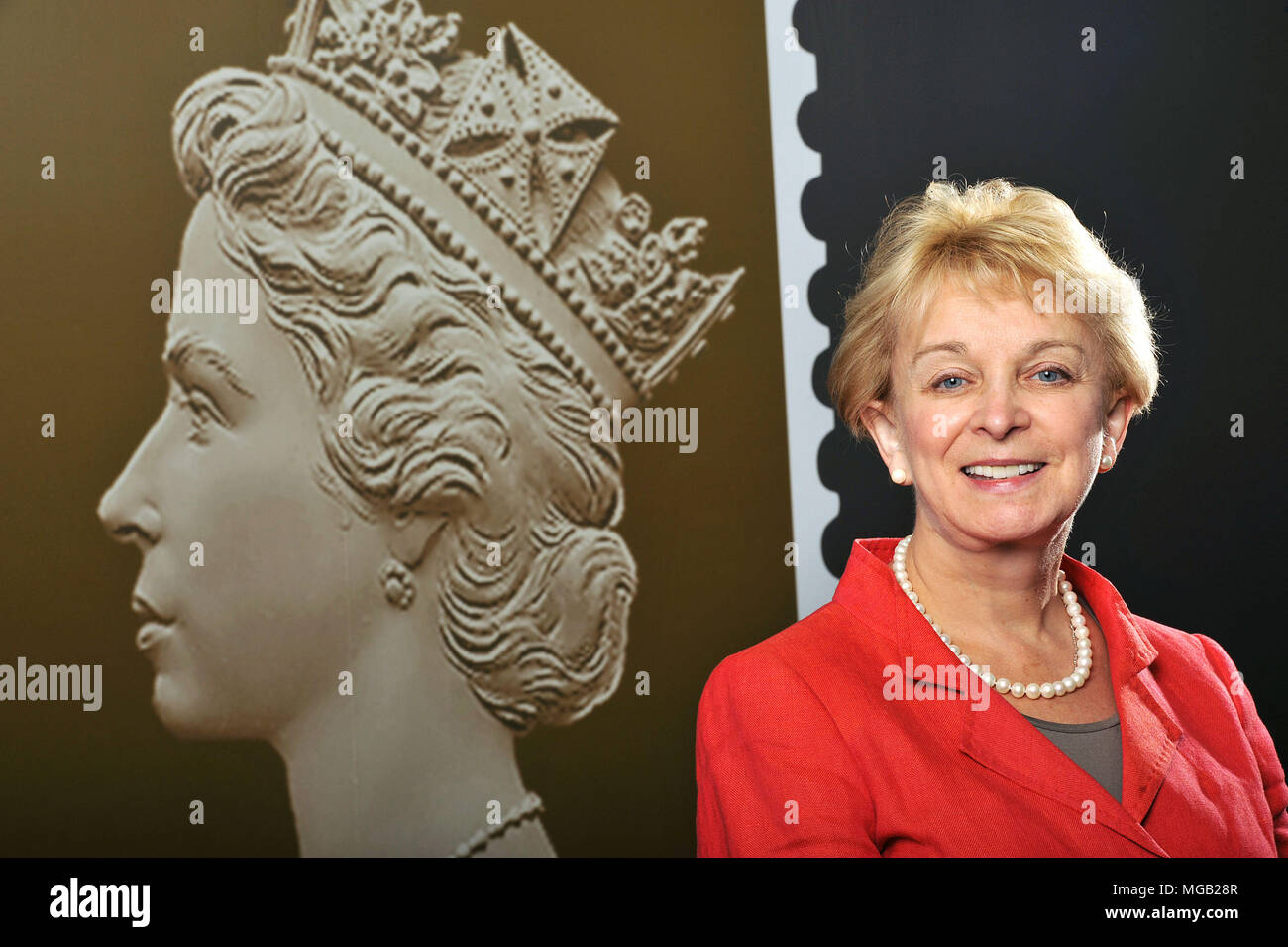 Moya Greene, Chief Executive of the Royal Mail, photographed in their ...