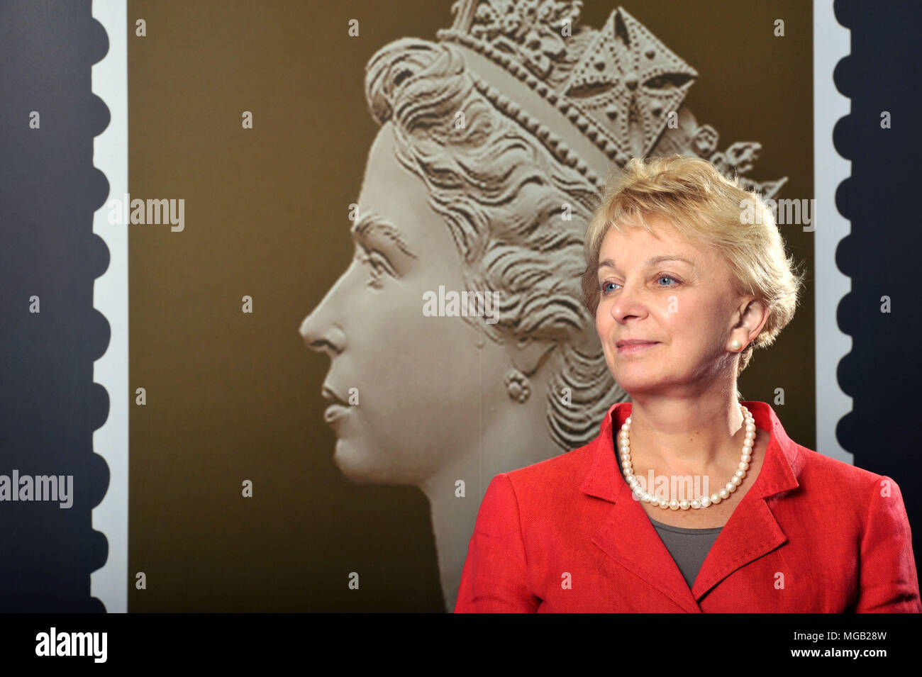 Moya Greene, Chief Executive of the Royal Mail, photographed in their ...