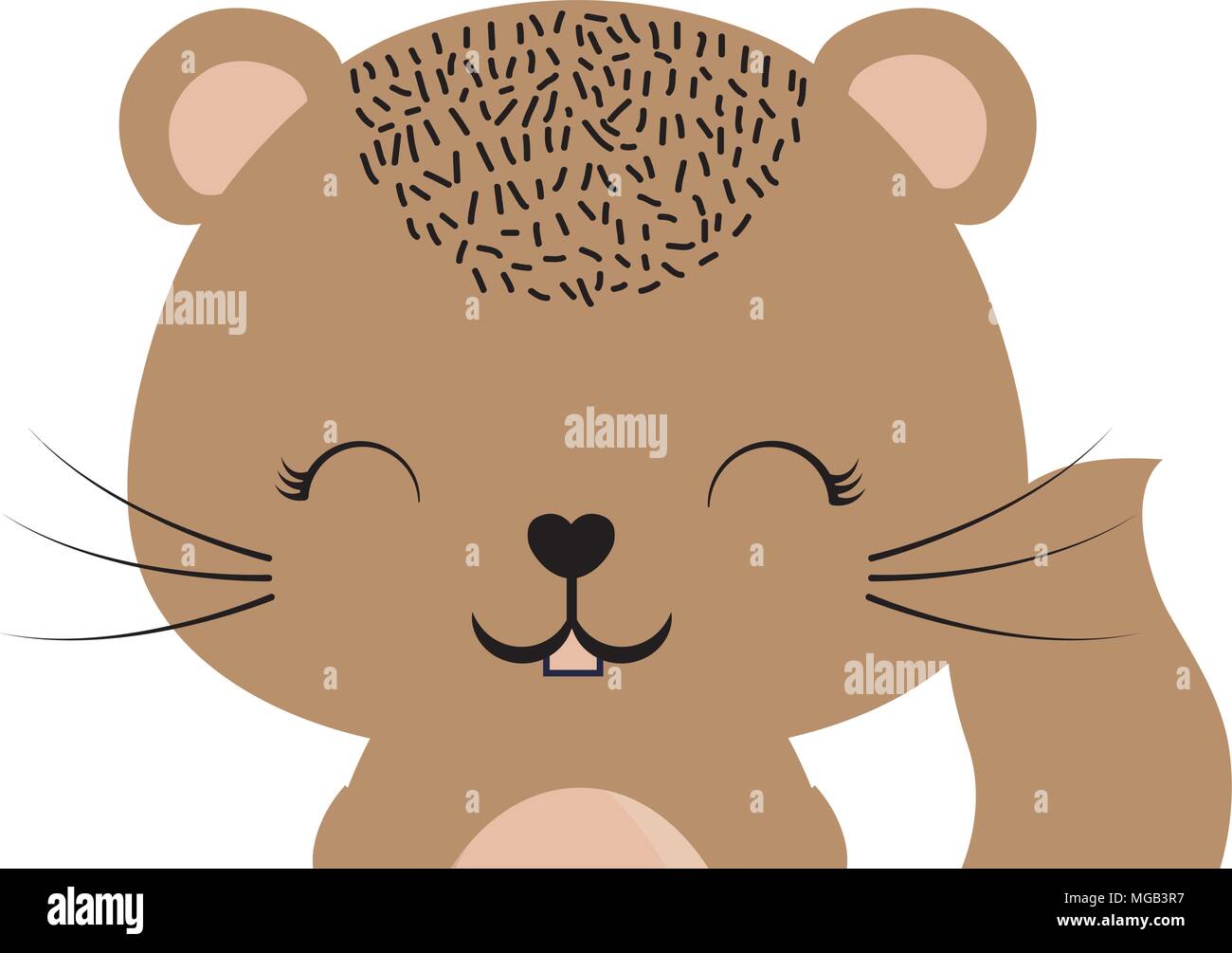 cute squirrel icon over white background, cute animals concept concept ...