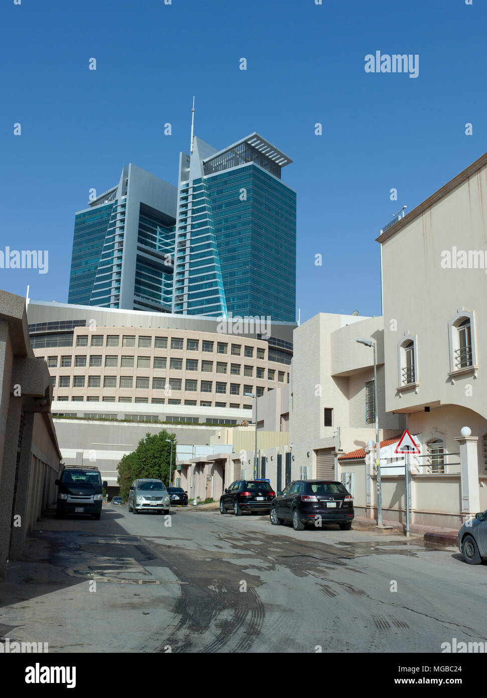 Light Traffic In Olaya District Early in The Morning Caused By ...