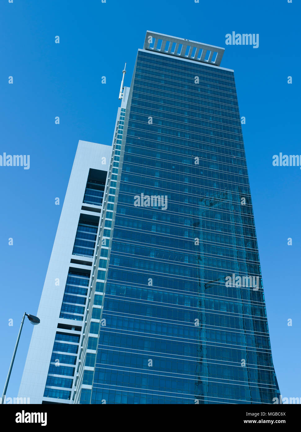 Modern Glass Tower in Olaya District Early in The Morning In Riyadh ...