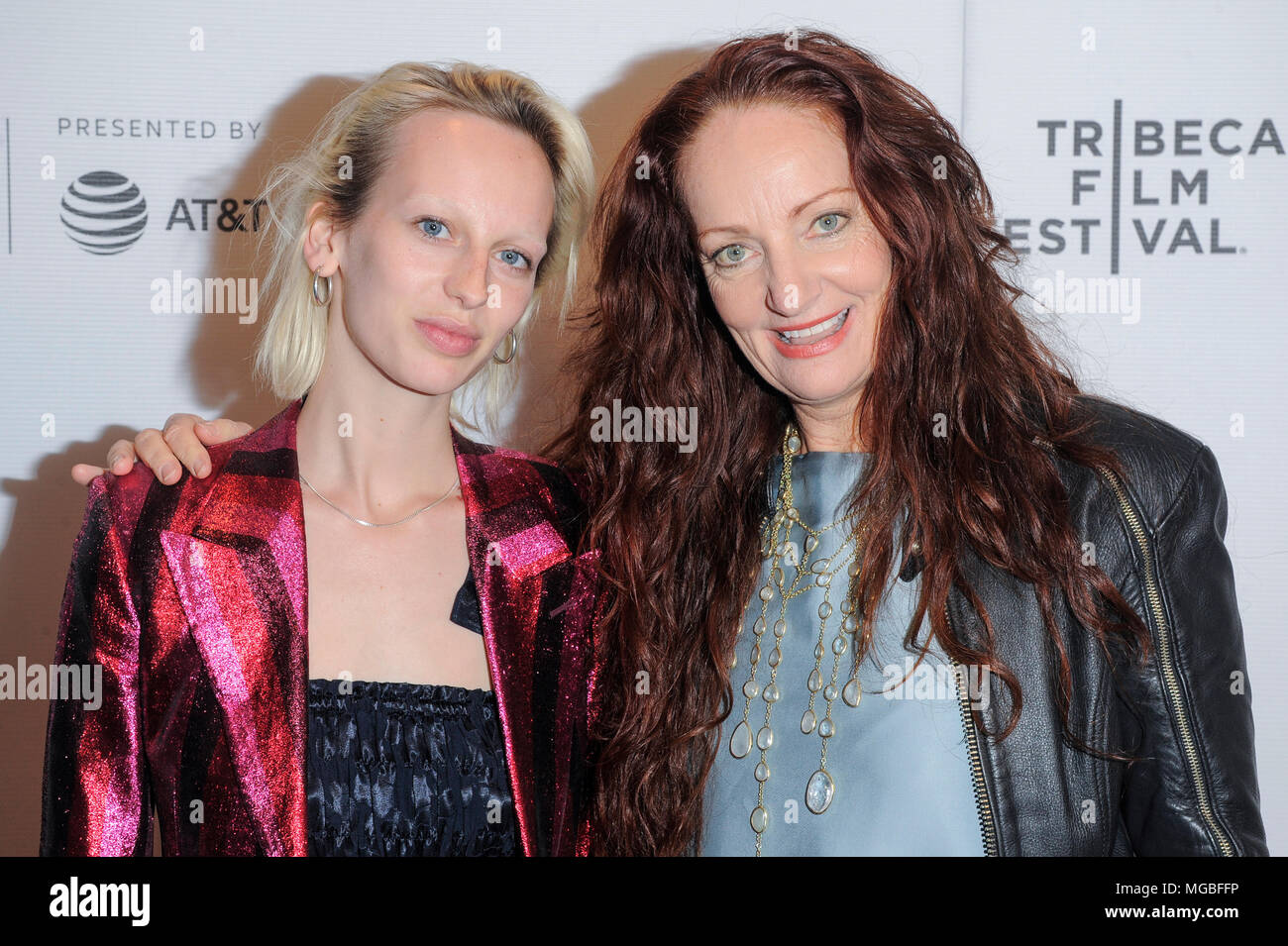 New York, NY - April 21: Lili Sumner, Pietra Brettkelly attend premiere ...