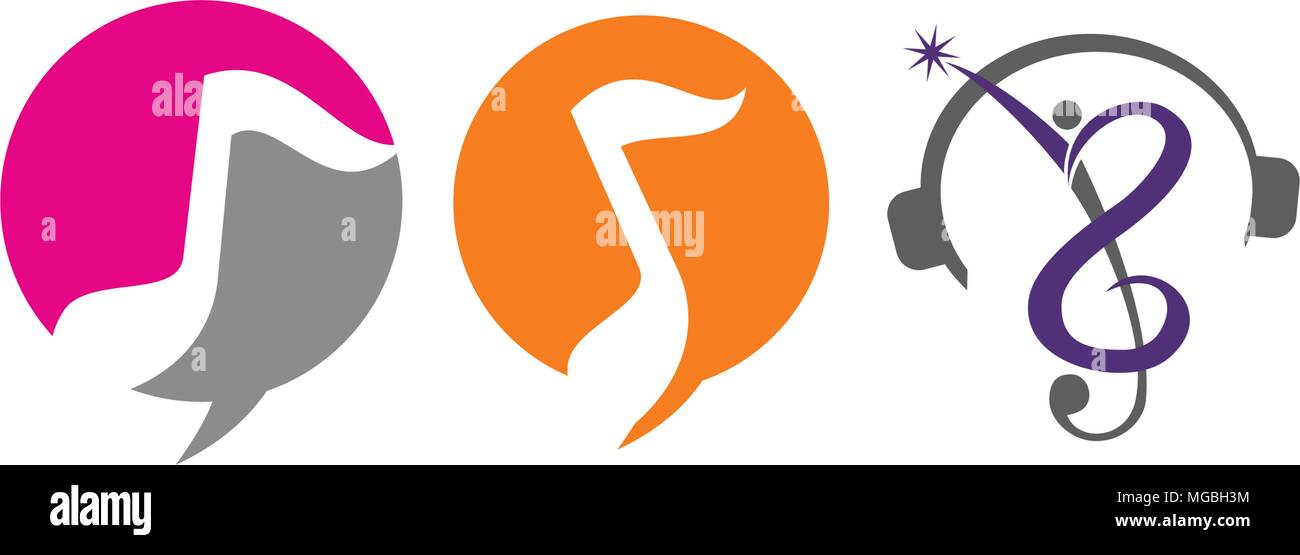 Music Learning Template Set Stock Vector Image & Art - Alamy