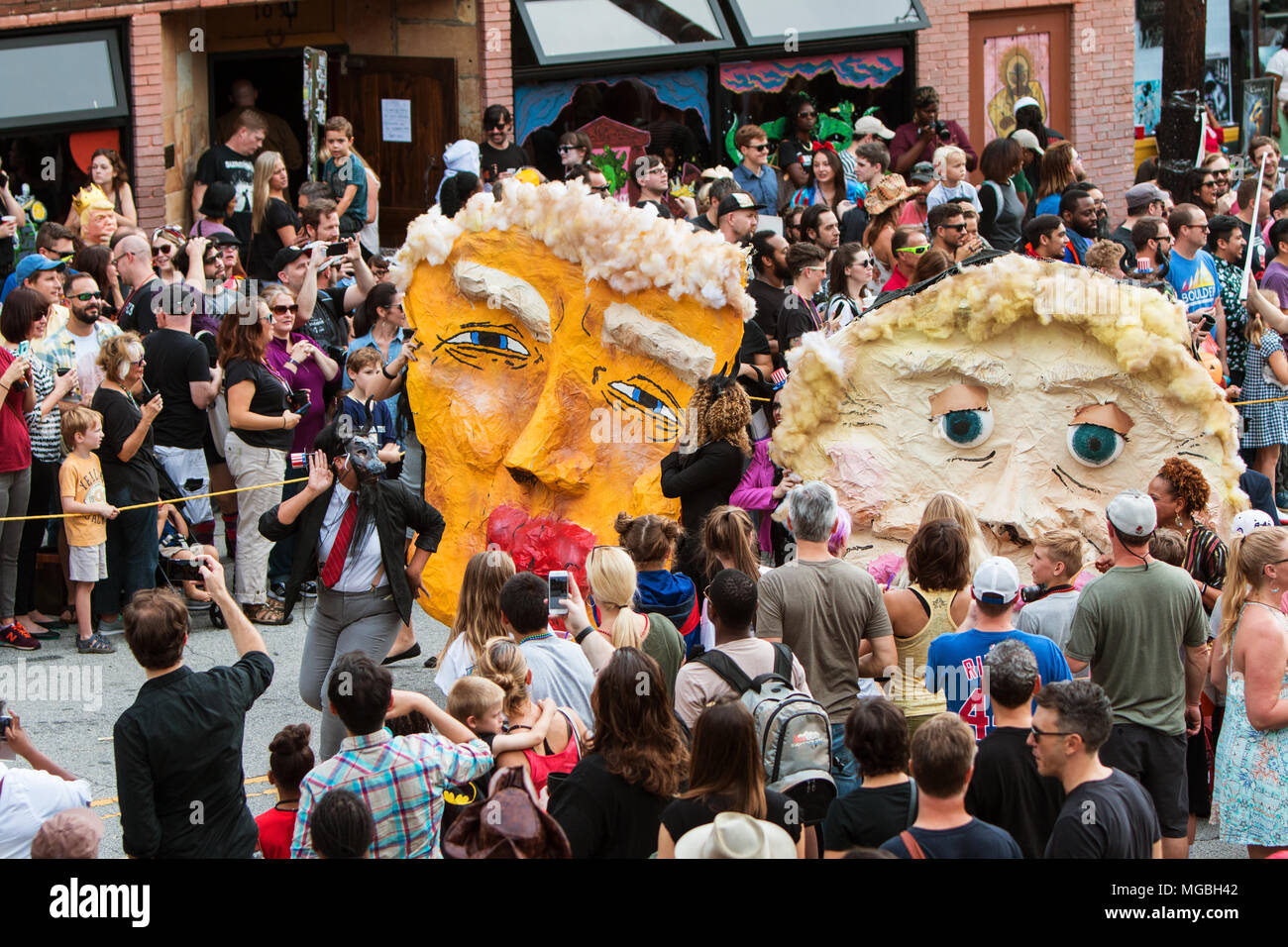 Little five points parade hi-res stock photography and images - Alamy