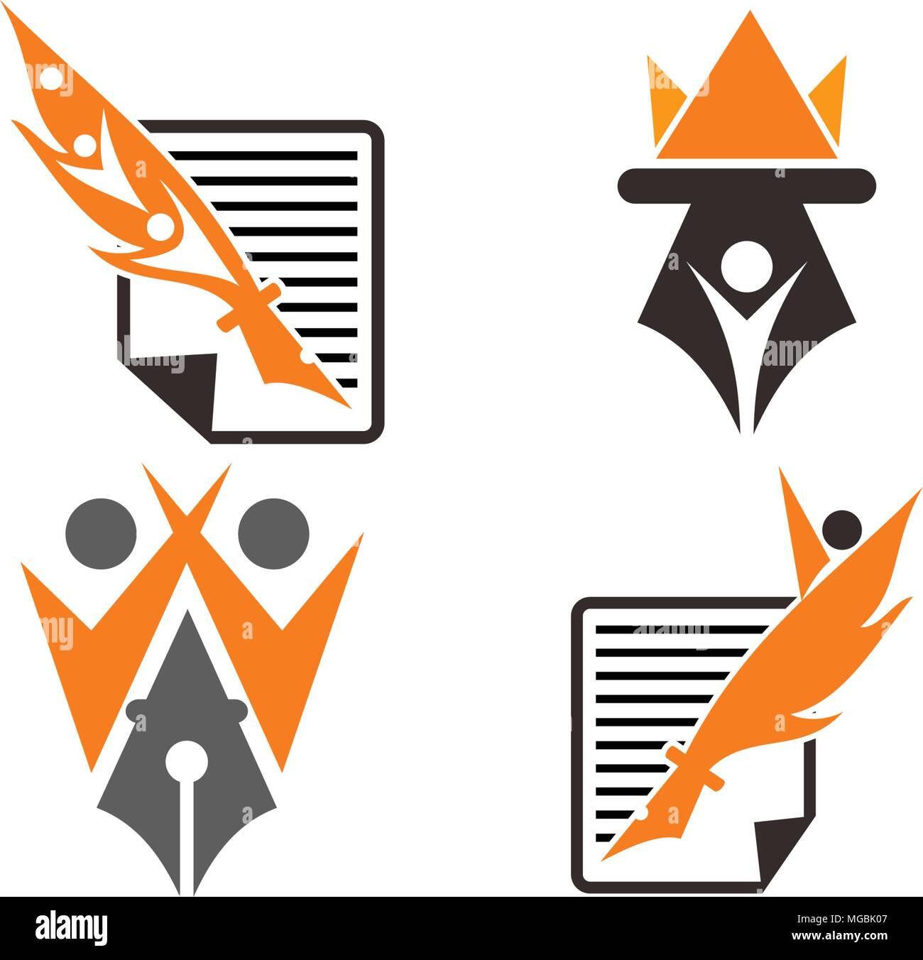 Success Education Template Set Stock Vector Image & Art - Alamy