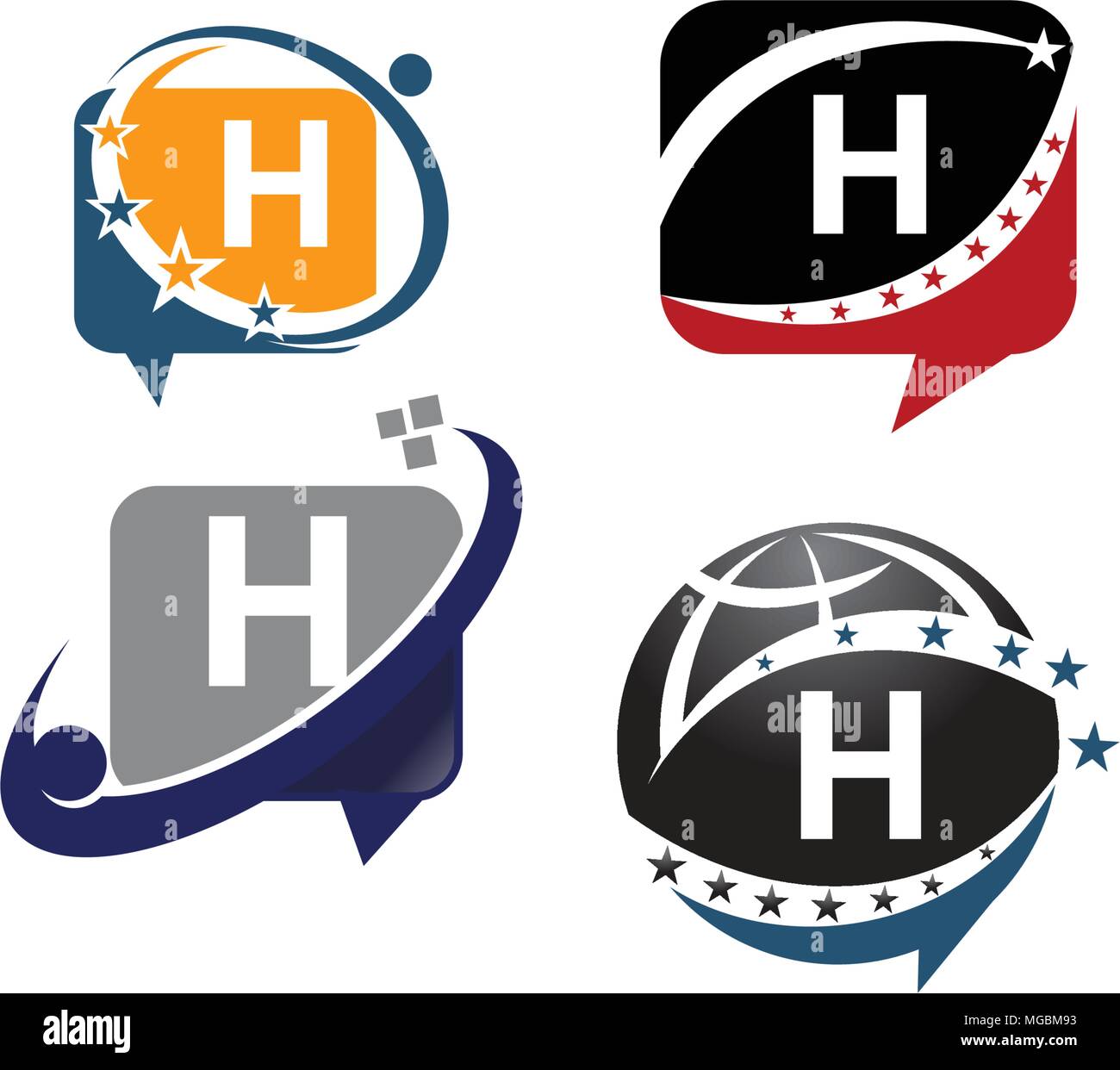 H share Stock Vector Images - Alamy
