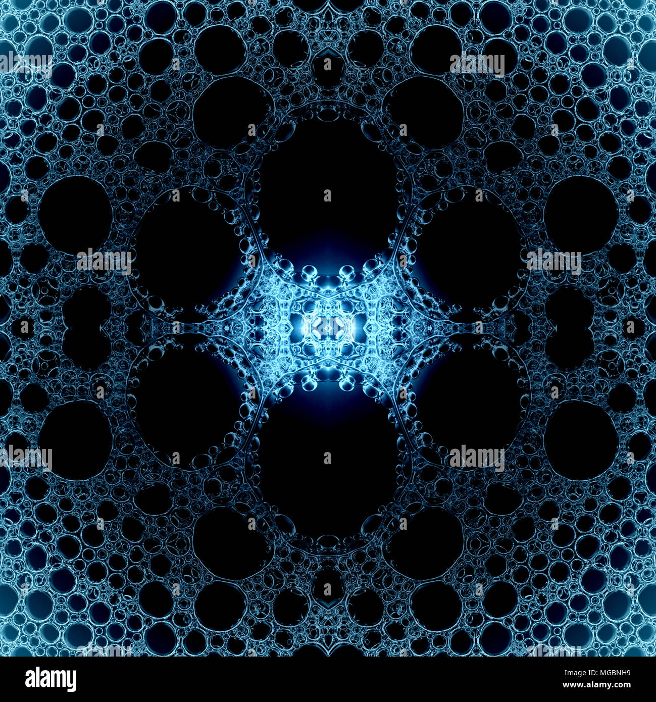 abstract Foamy bubbly water texture background Stock Photo - Alamy