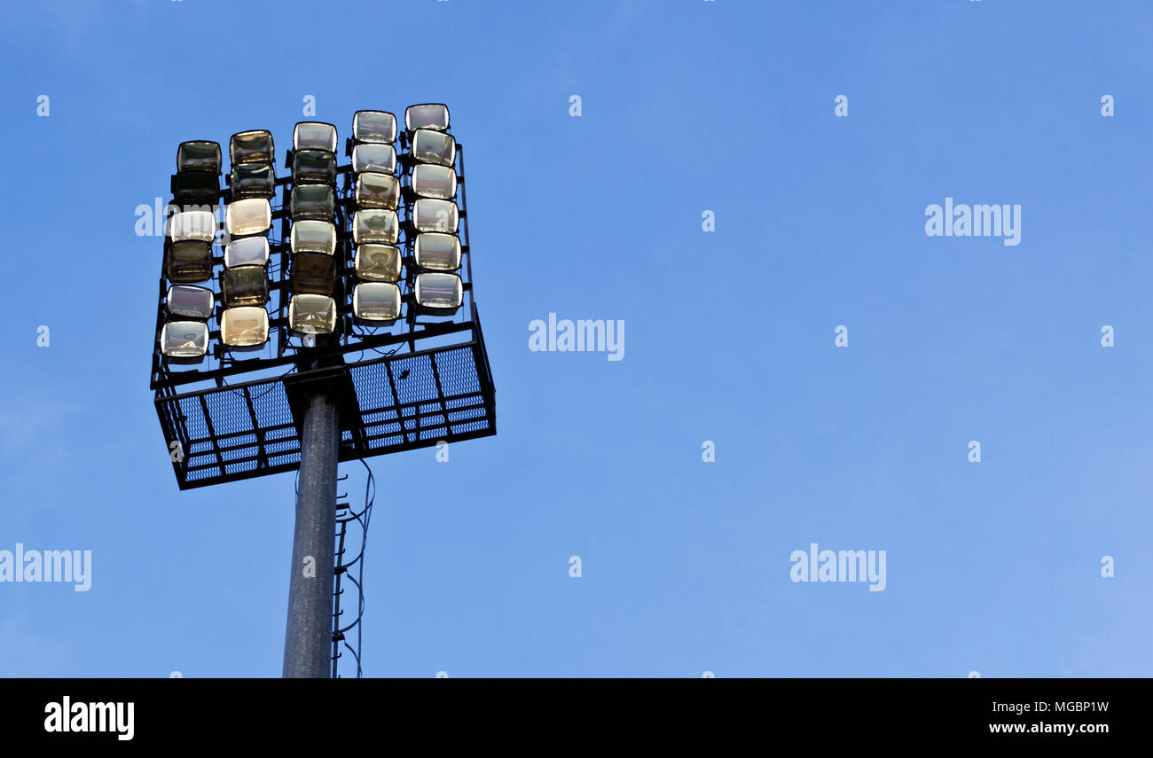 Tall stadium light tower hi-res stock photography and images - Alamy