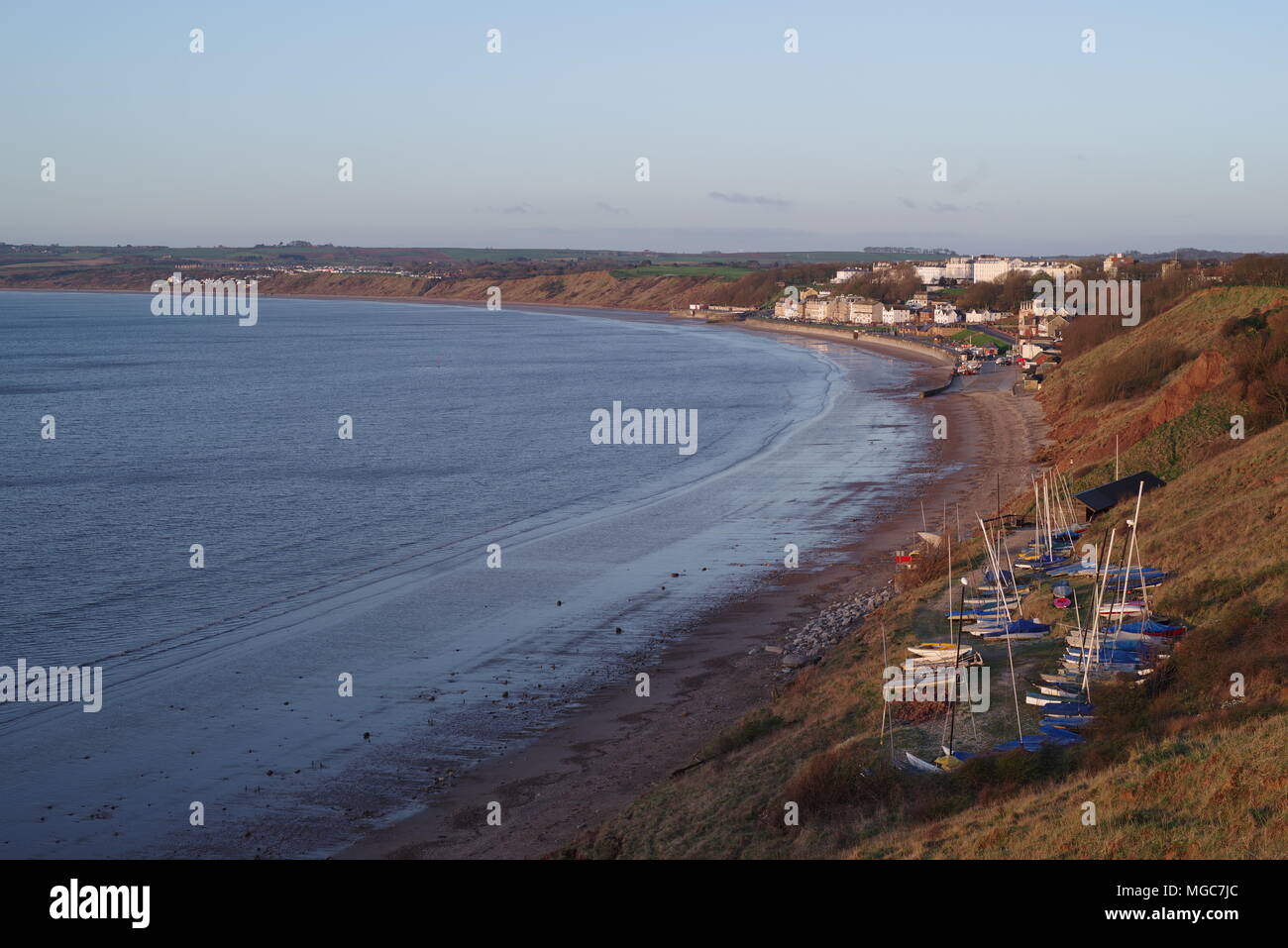 Filey Seaside Resort North Yorkshire Stock Photos & Filey Seaside ...