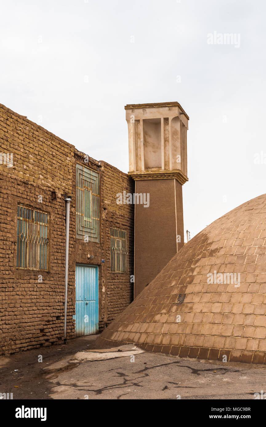 Top of a building in the old city in Iran, Asia Stock Photo - Alamy