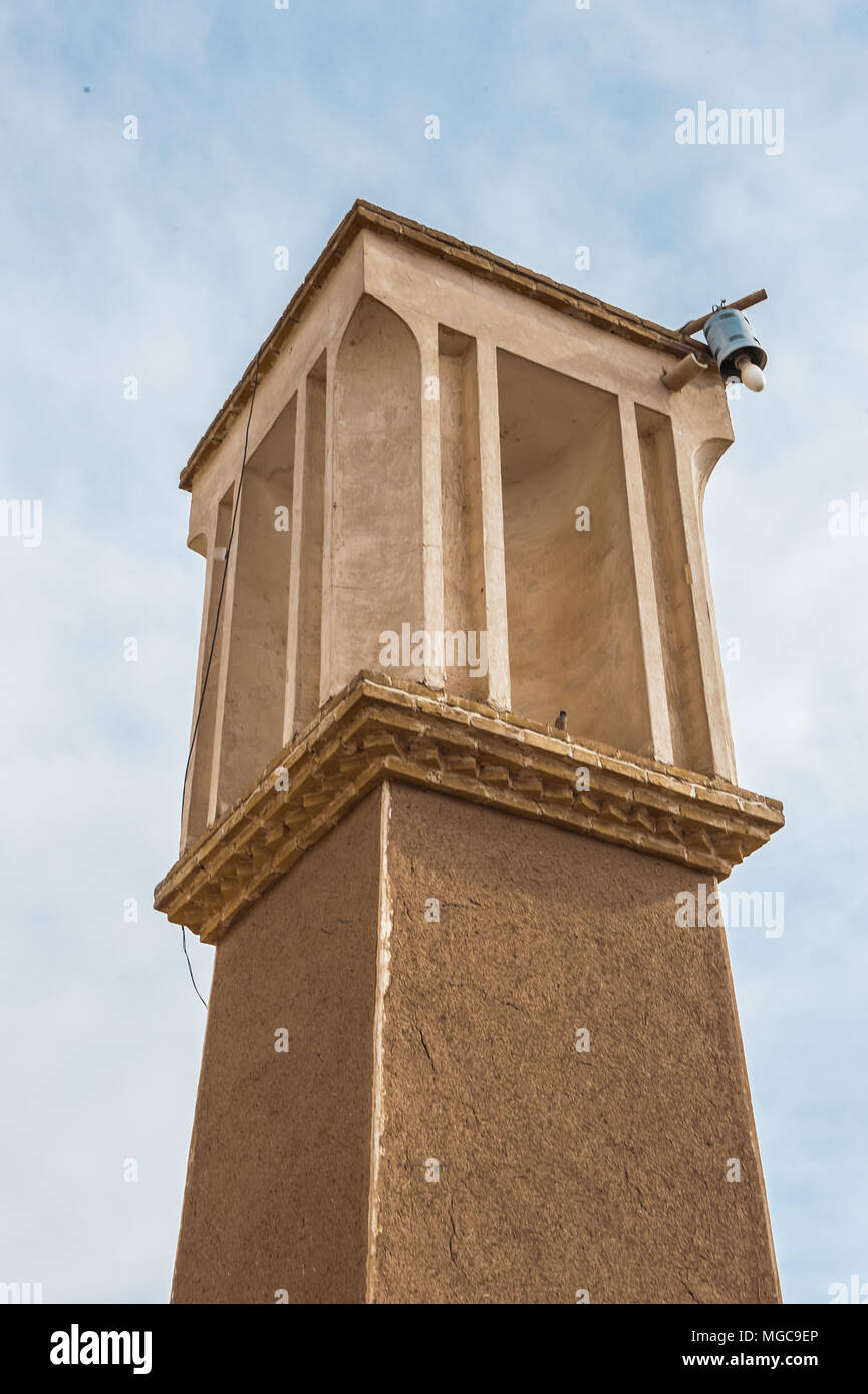 Ancient air cooler in Iran Stock Photo - Alamy