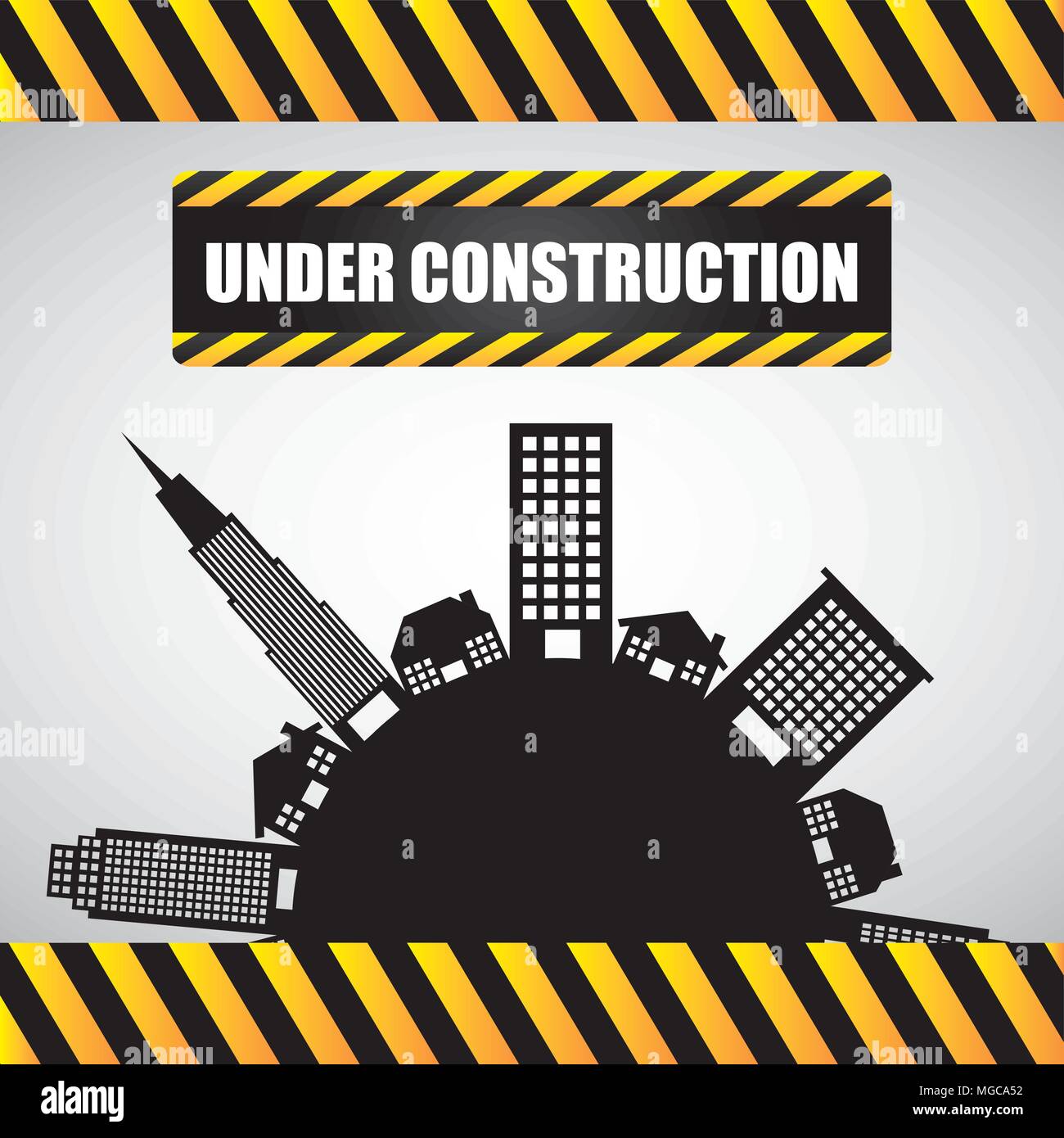 under construction design, vector illustration eps10 graphic Stock ...