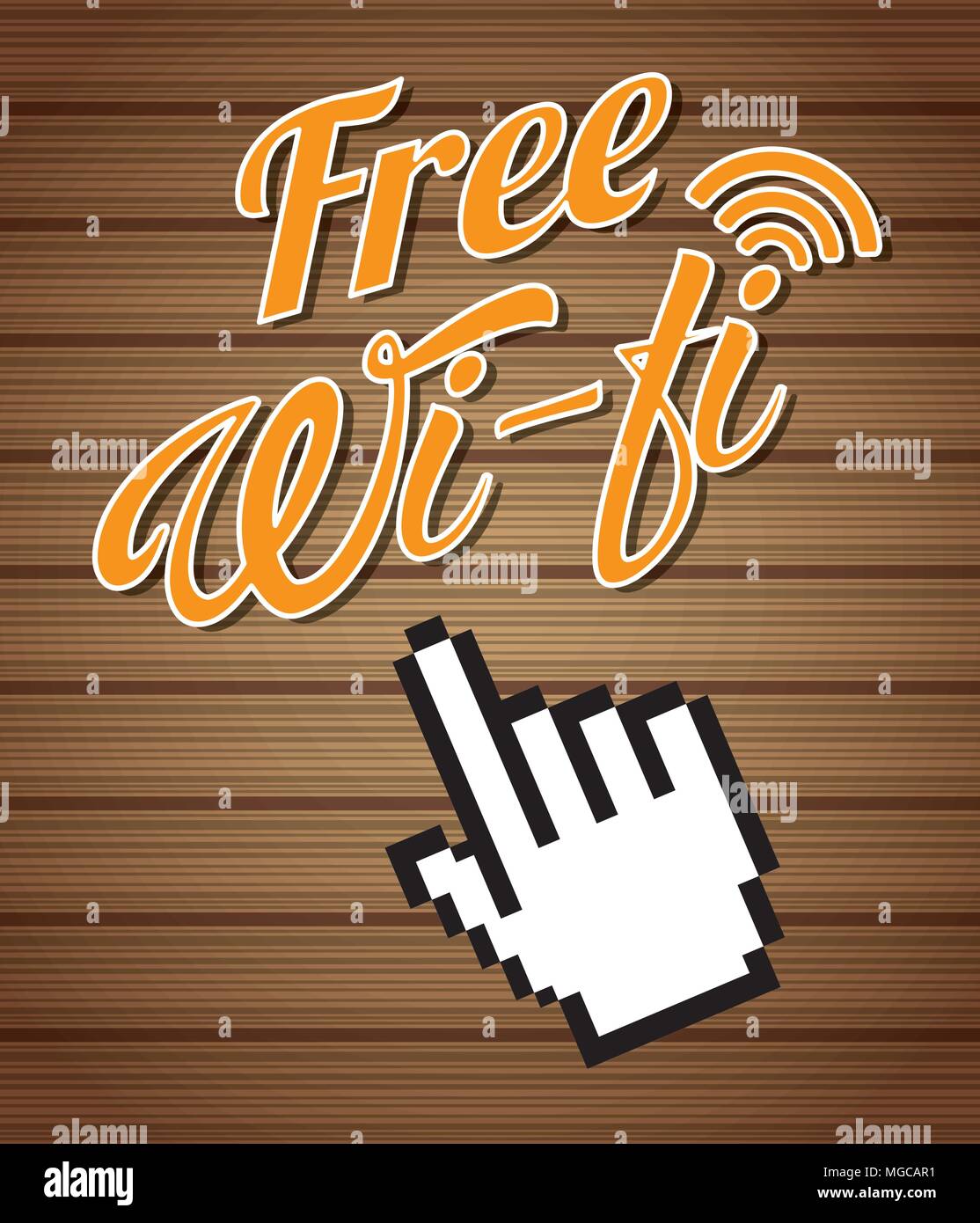 wifi service design, vector illustration eps10 graphic Stock Vector ...