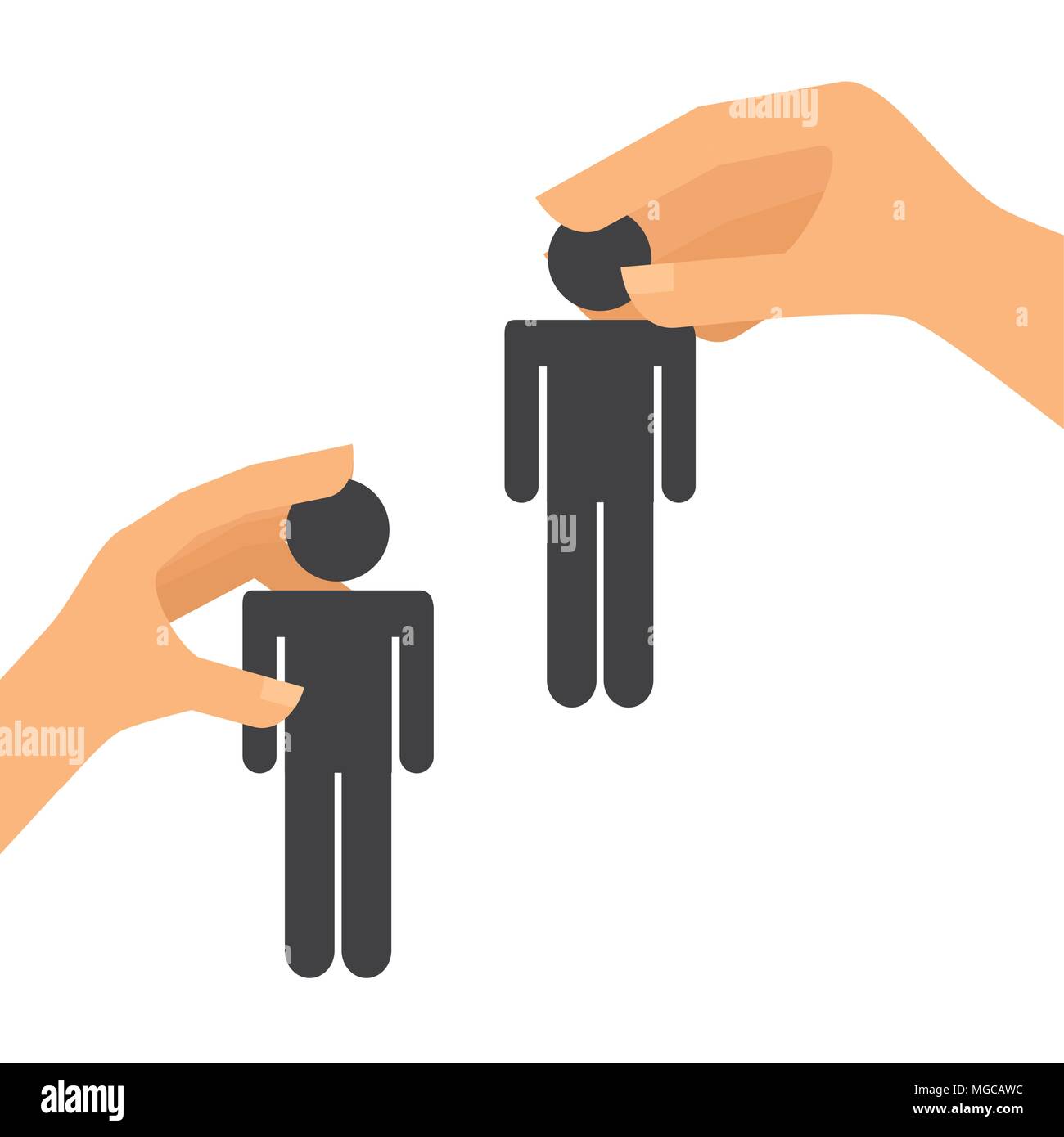collaborative people design, vector illustration eps10 graphic Stock ...