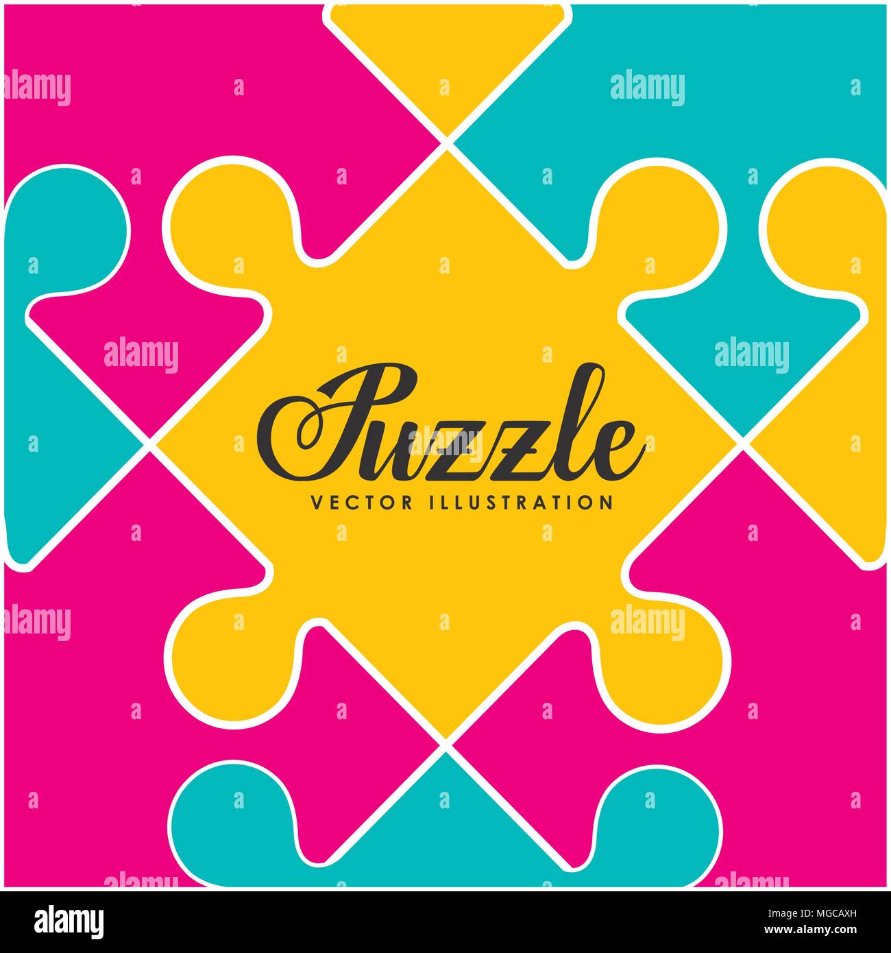 Assembling pieces Stock Vector Images - Alamy