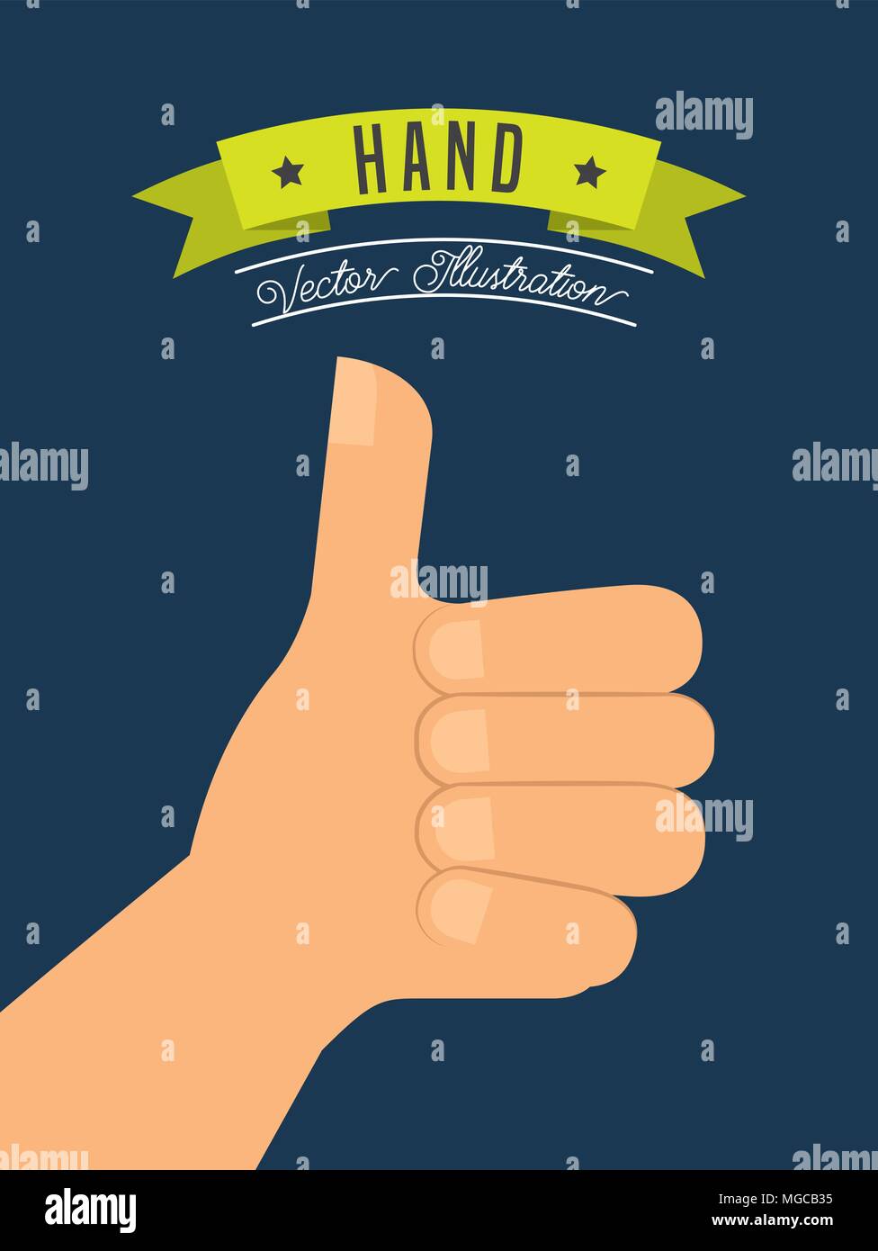 hand gestures design, vector illustration eps10 graphic Stock Vector ...