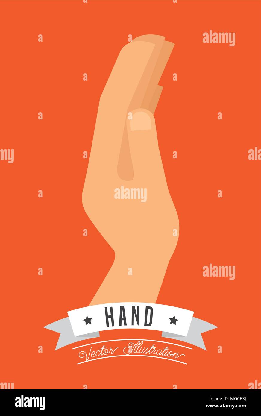 hand gestures design, vector illustration eps10 graphic Stock Vector ...