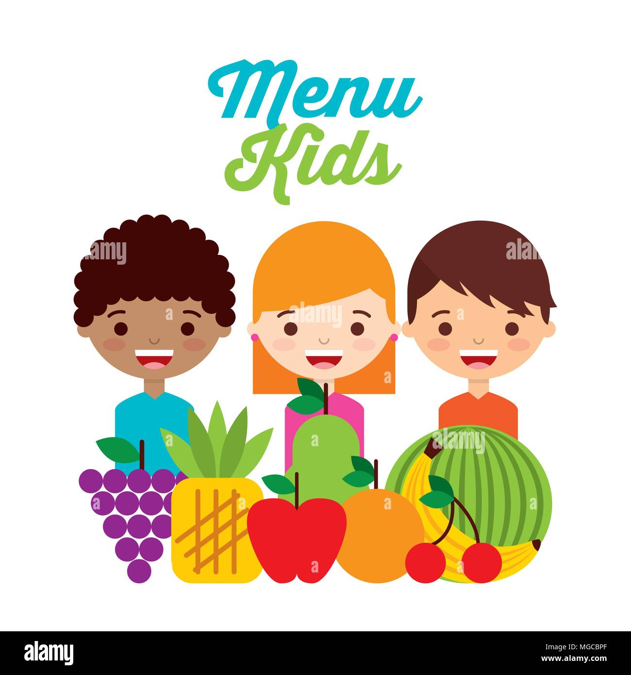 Kids Menu Clipart