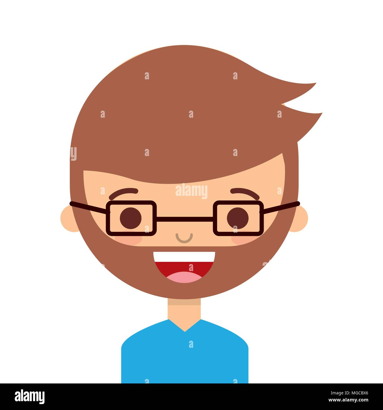 cute person design, vector illustration eps10 graphic Stock Vector ...