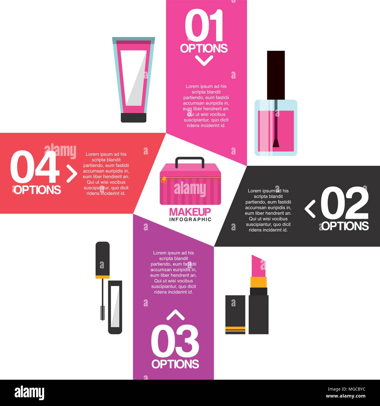 makeover female design, vector illustration eps10 graphic Stock Vector ...