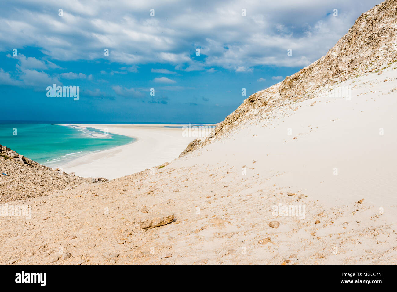 Beautiful coast of the Indian Ocean Stock Photo - Alamy