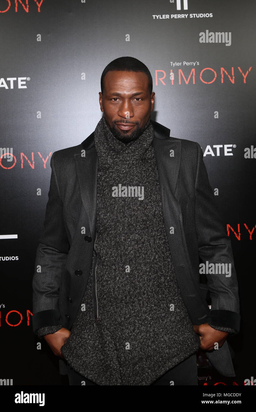'Tyler Perry's Acrimony' World Premiere - Arrivals Featuring: Leon ...
