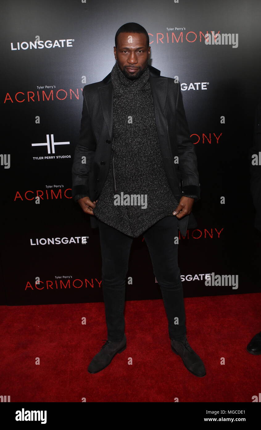 'Tyler Perry's Acrimony' World Premiere - Arrivals Featuring: Leon ...