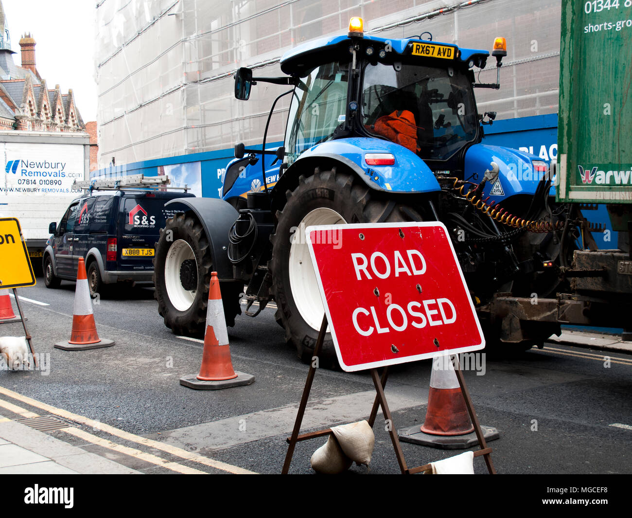 Peach place redevelopment construction site in town centre, new ...
