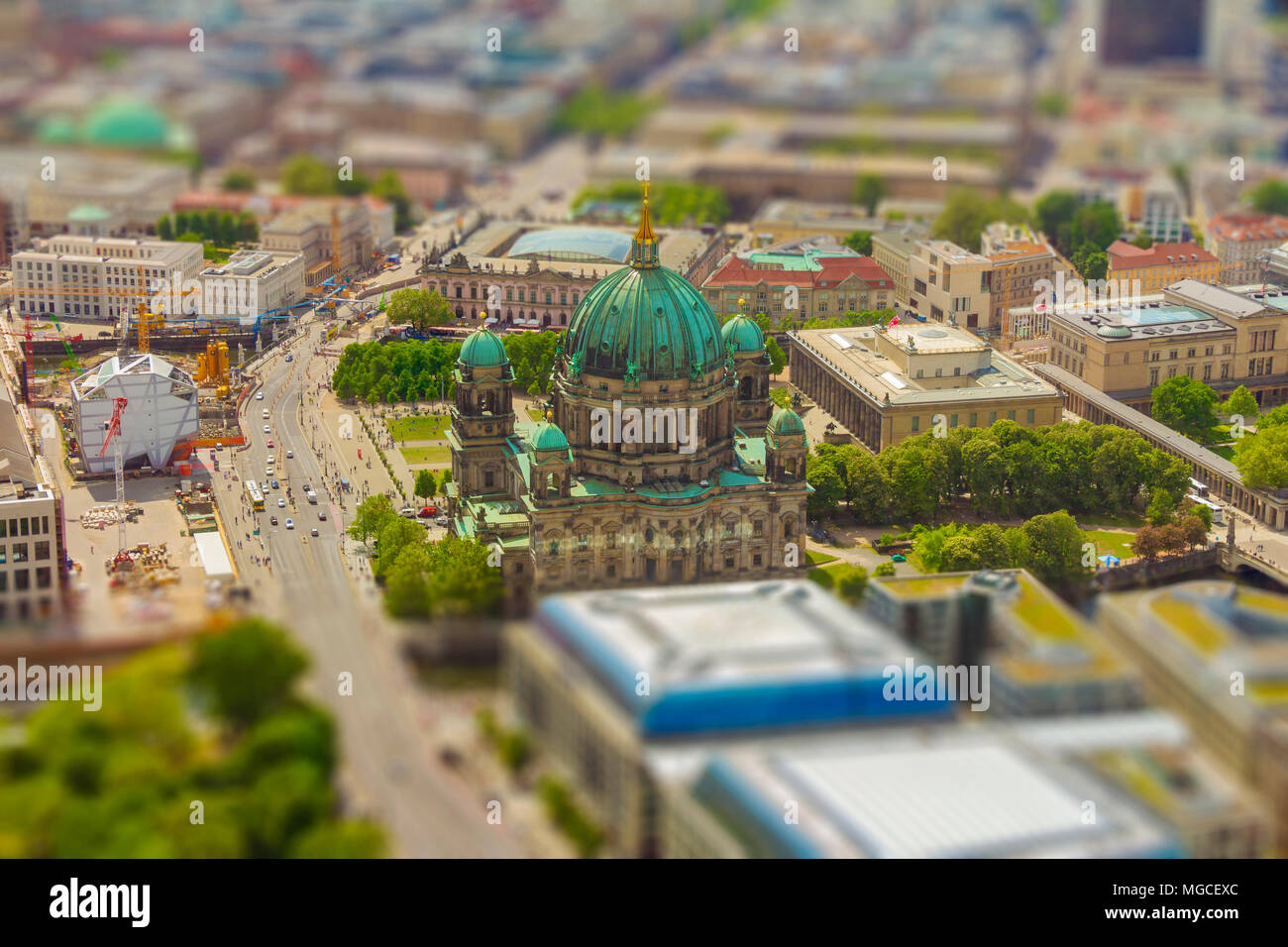 Berlin tilt shift hi-res stock photography and images - Alamy