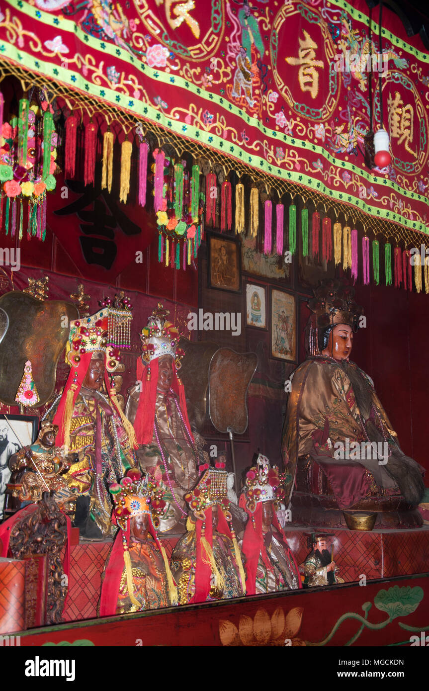 Kun Yam Chinese temple (1868), Sandakan, Malaysian Borneo Stock Photo ...
