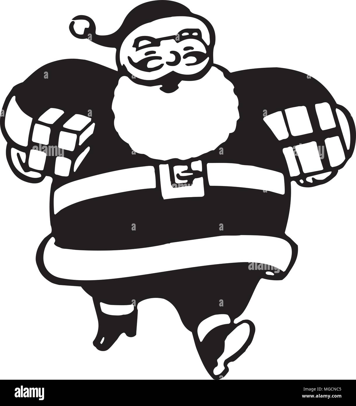 Santas coming hi-res stock photography and images - Alamy