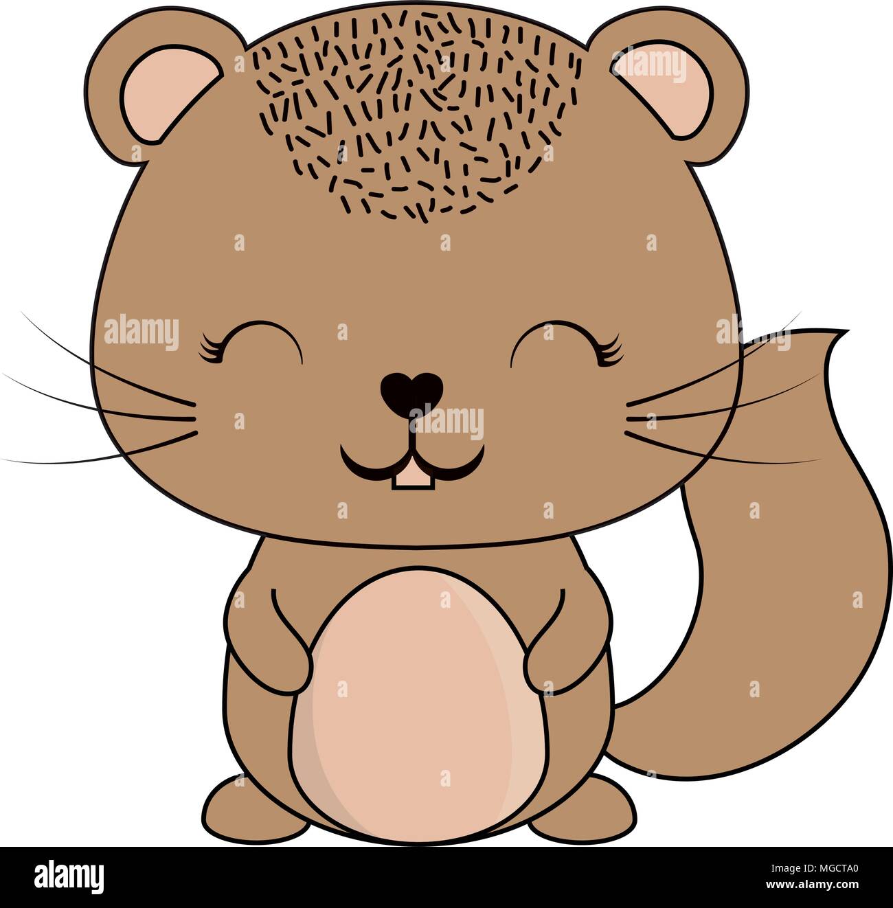 cute squirrel icon over white background, cute animals concept concept ...