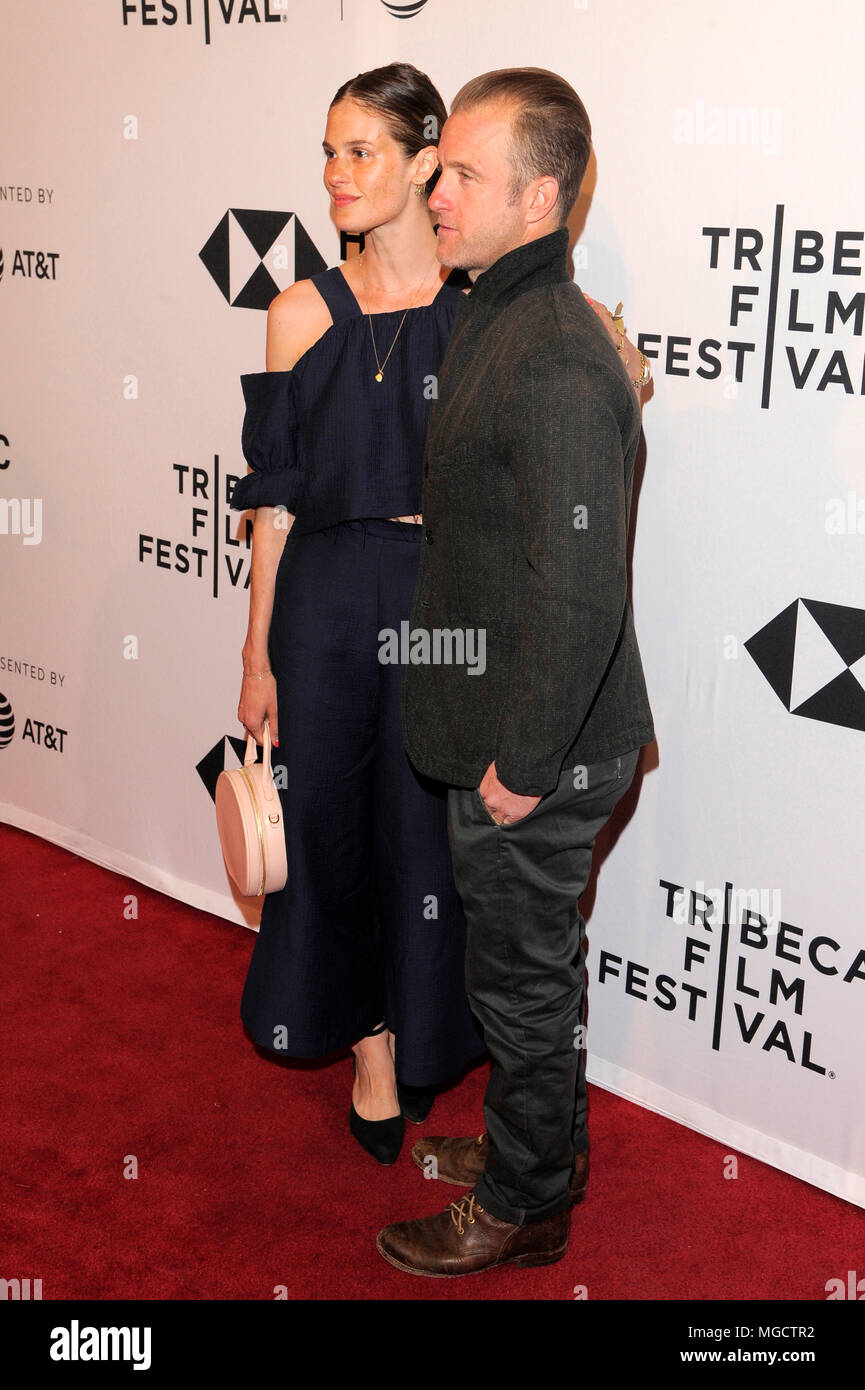 NEW YORK, NY - APRIL 23: Kacy Byxbee and actor Scott Caan attend the ...