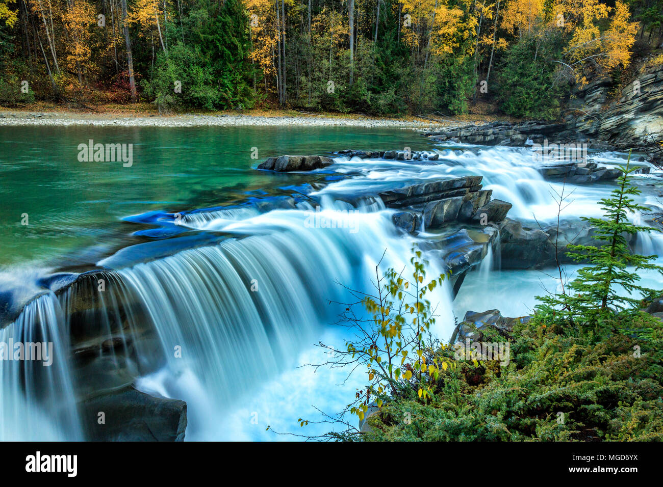 Rearguard Falls, BC, Canada Stock Photo - Alamy