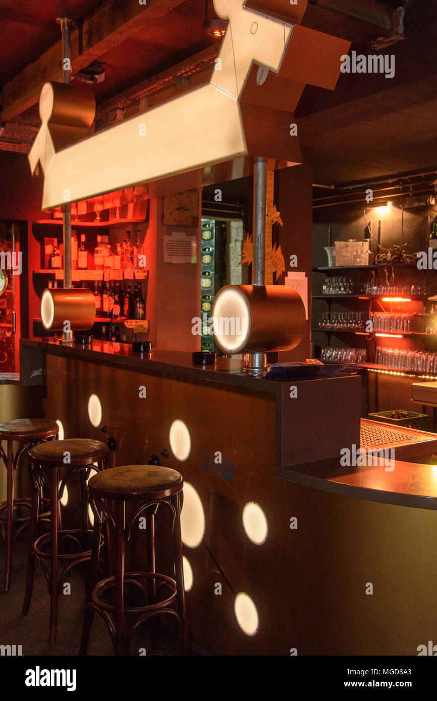 Golden Pudel Club at Fischmarkt, Hamburg, Germany, Europe Stock Photo ...